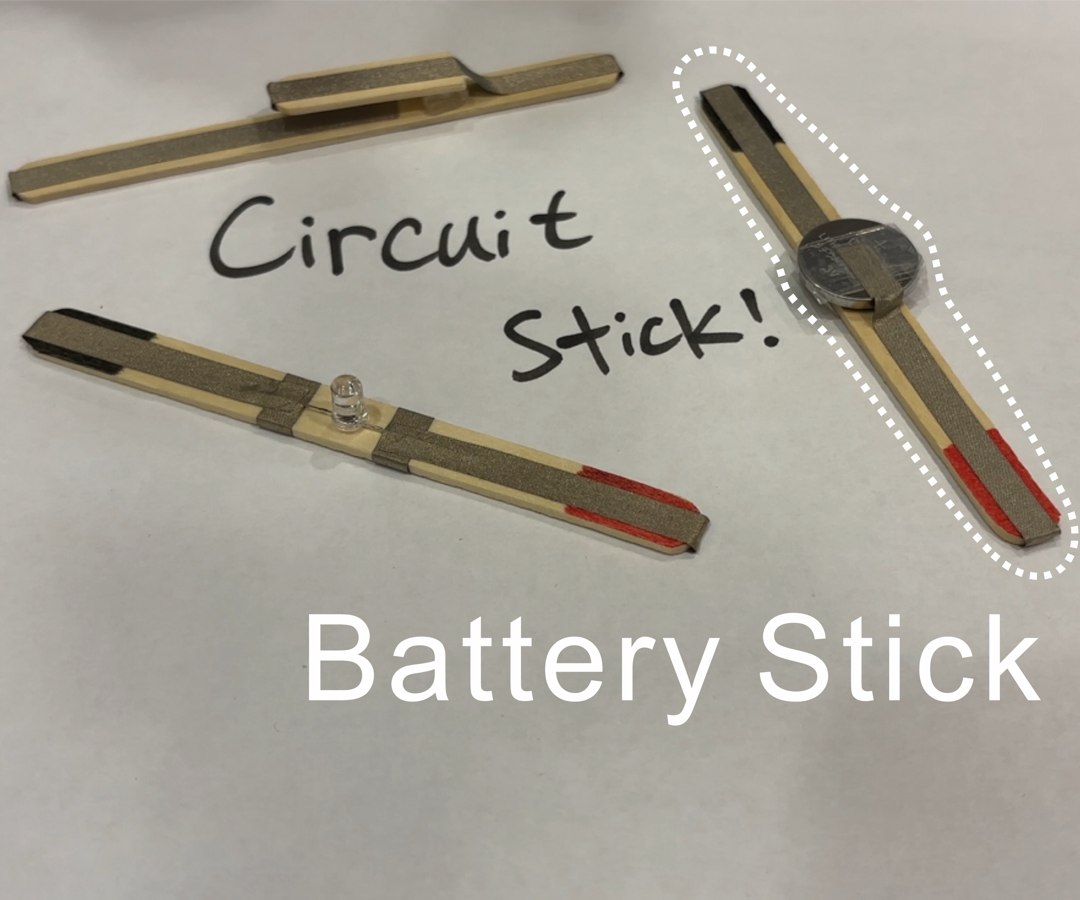 Circuit Stick - Battery Stick : 5 Steps (with Pictures) - Instructables