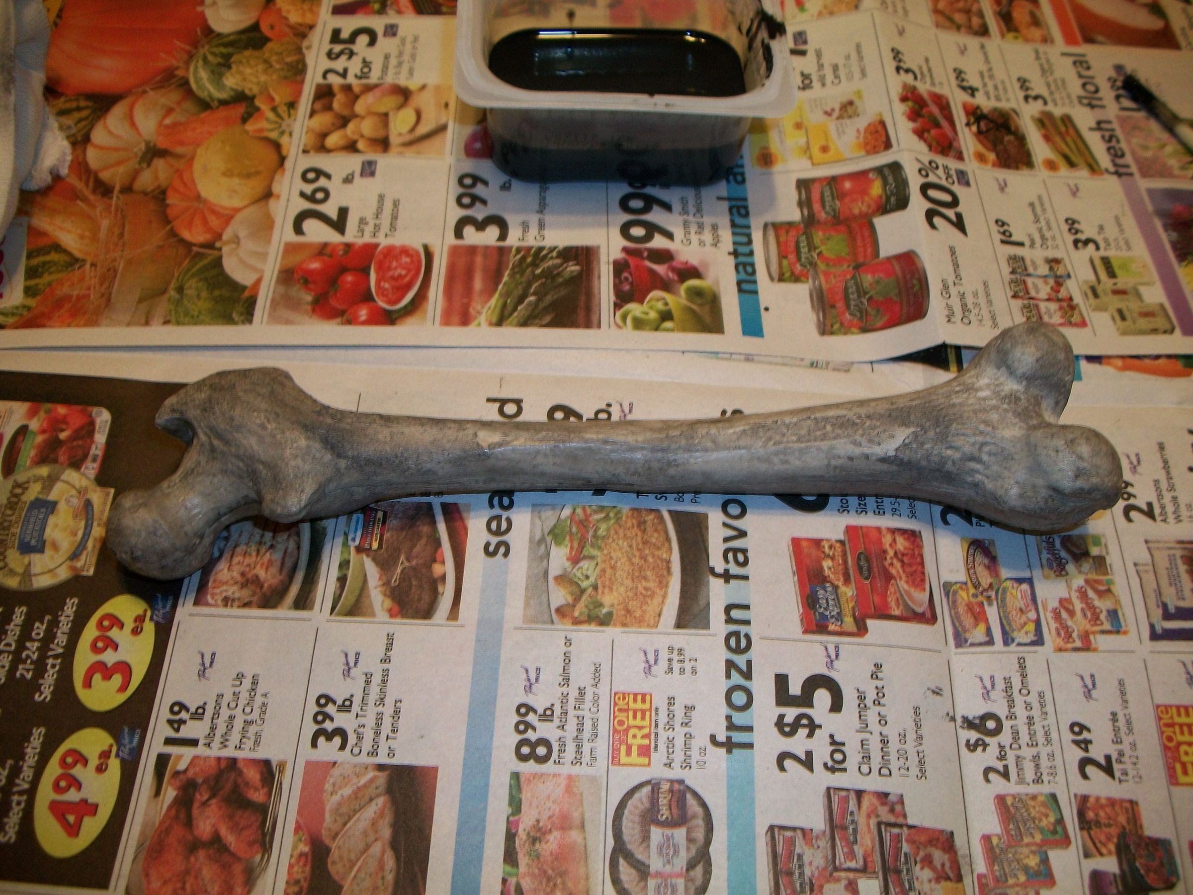 Aging Medical Bones & "Fallout 3" Gore Bags. : 5 Steps (with Pictures ...