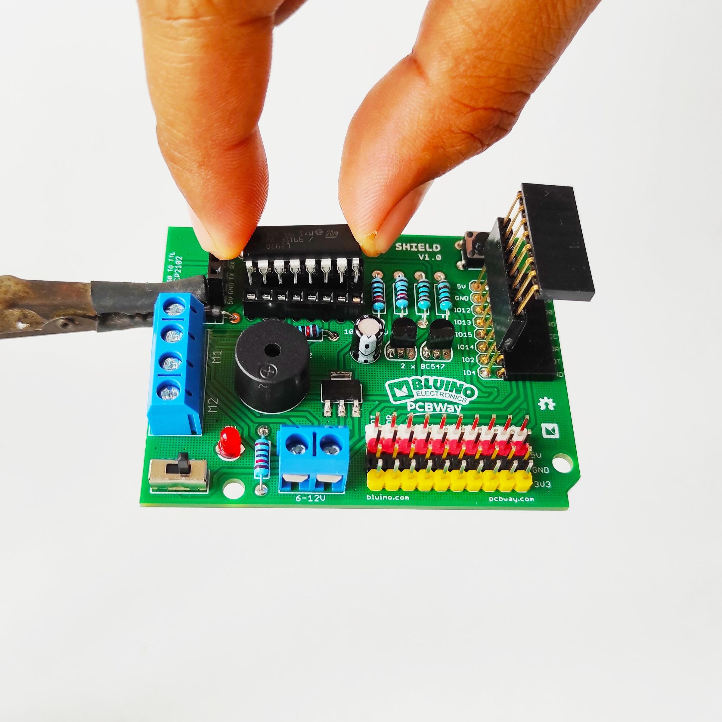 DIY ESP32 Camera Motor Shield - Wifi Camera Robot Car : 13 Steps (with ...