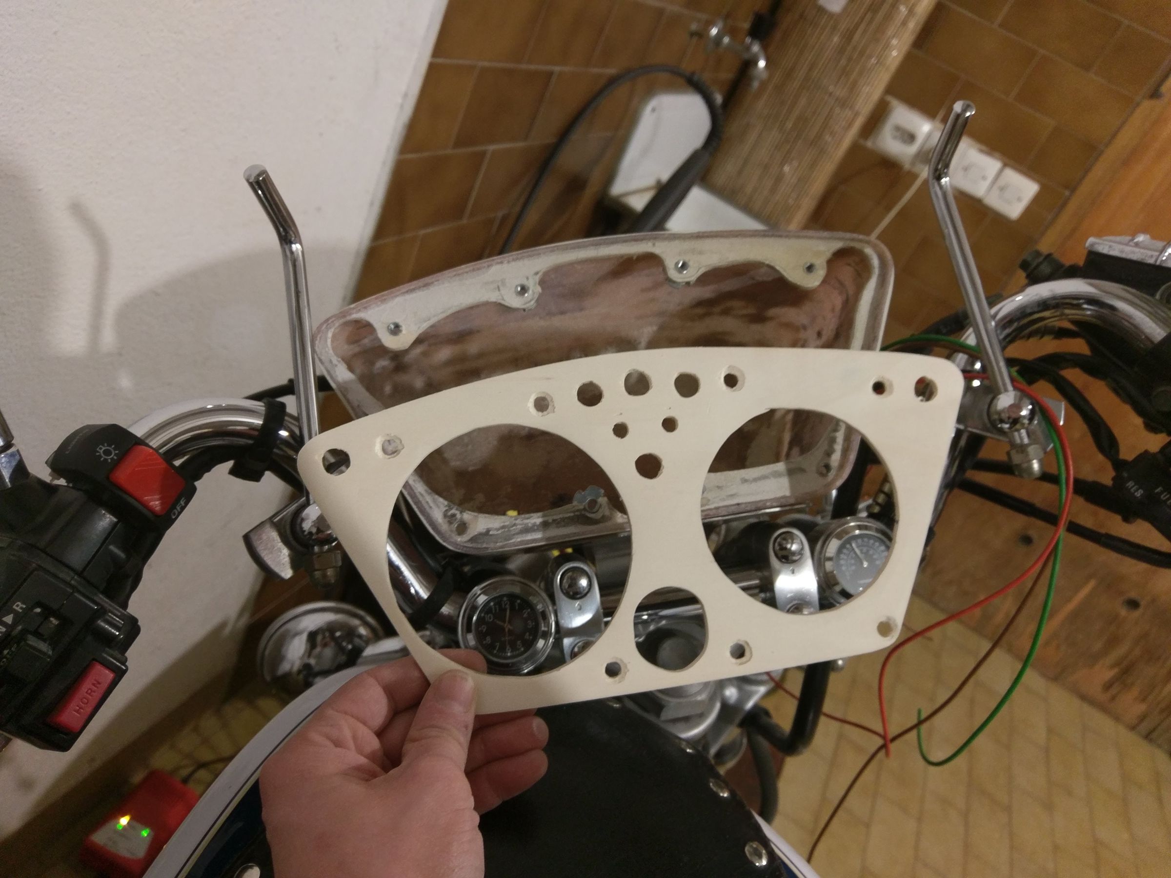 Custom Chopper Dashboard : 8 Steps (with Pictures) - Instructables
