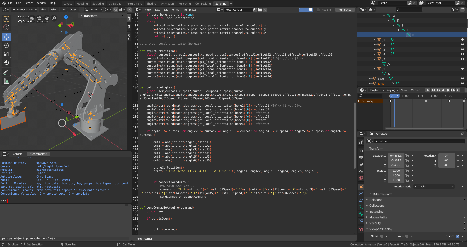 DIY Robot Arm 6 Axis (with Stepper Motors) : 9 Steps (with Pictures ...