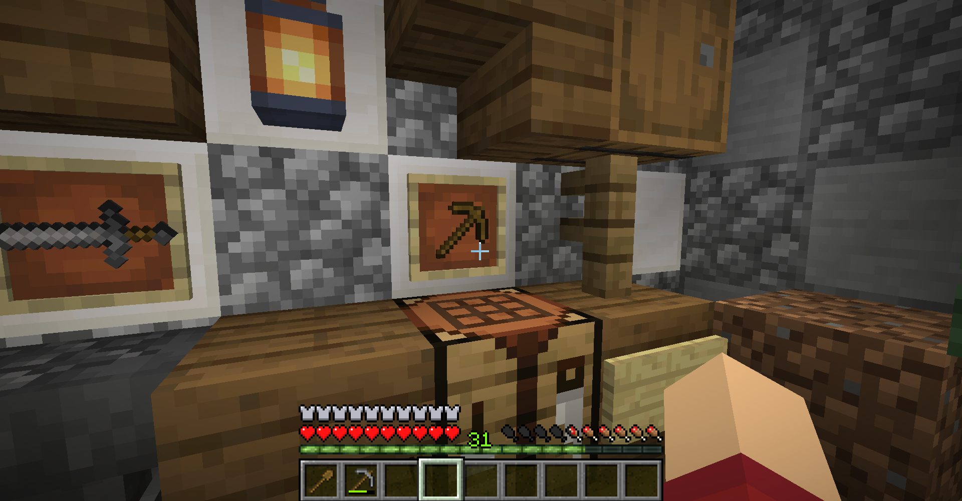 How to Make a Pickaxe in Minecraft : 8 Steps - Instructables