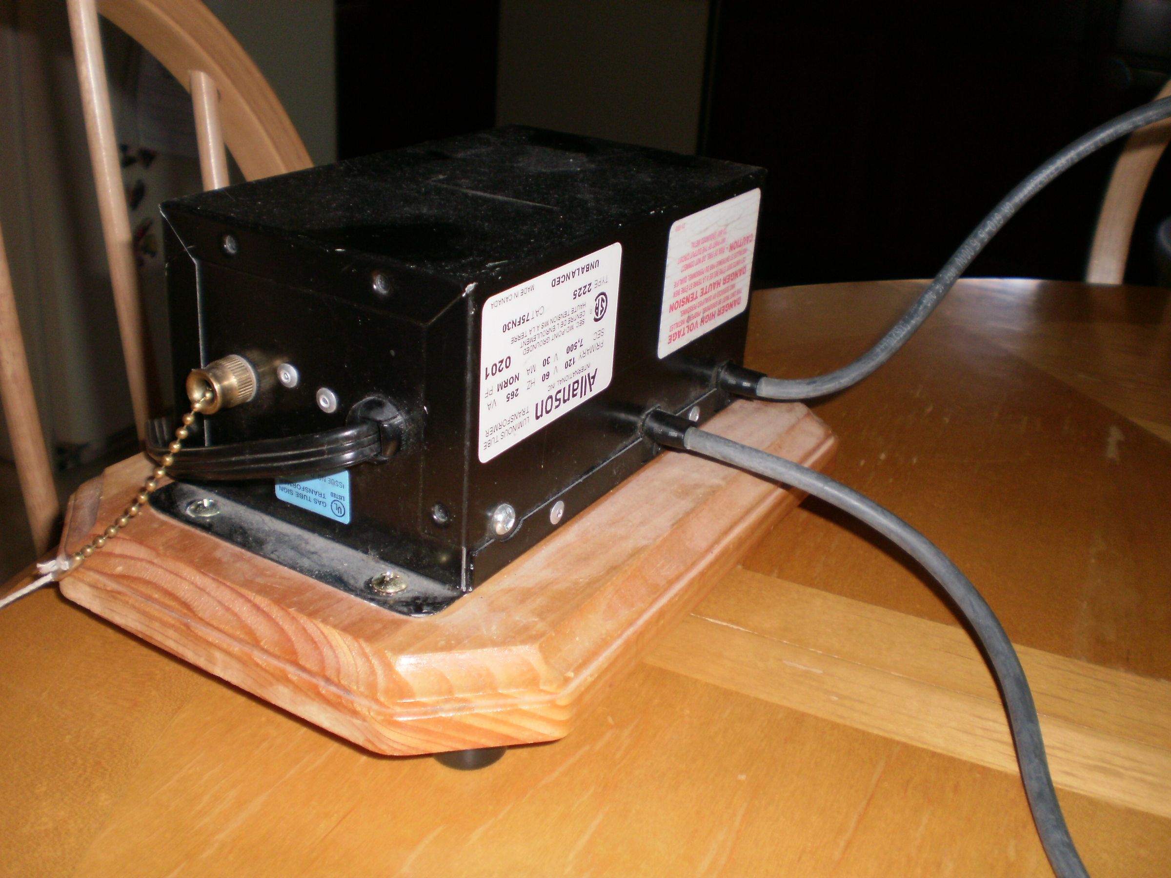 Tesla's Candlestick: Wireless Electricity : 9 Steps (with Pictures ...