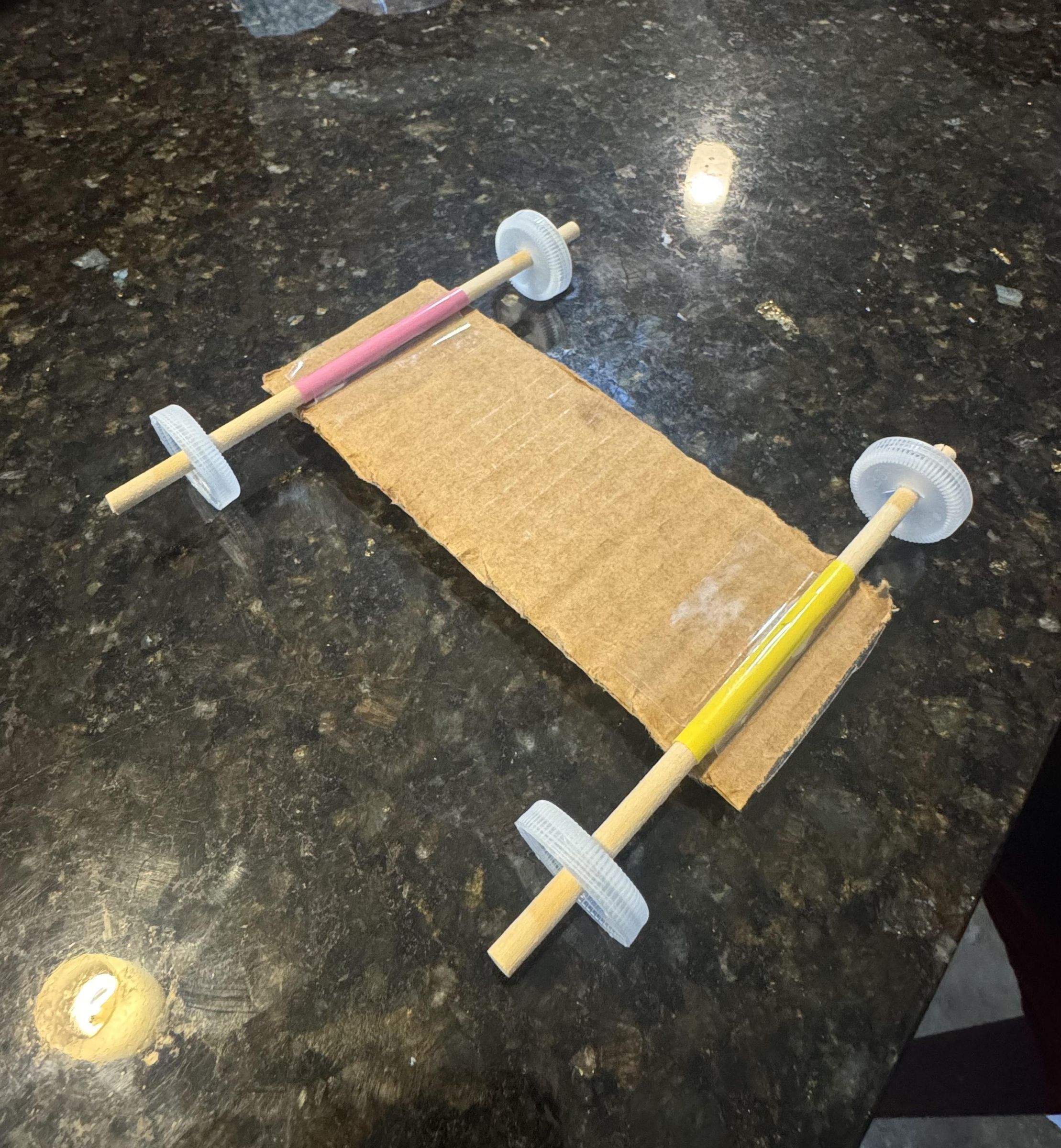 Designing and Building a Rubber Band-Powered Car With Everyday ...