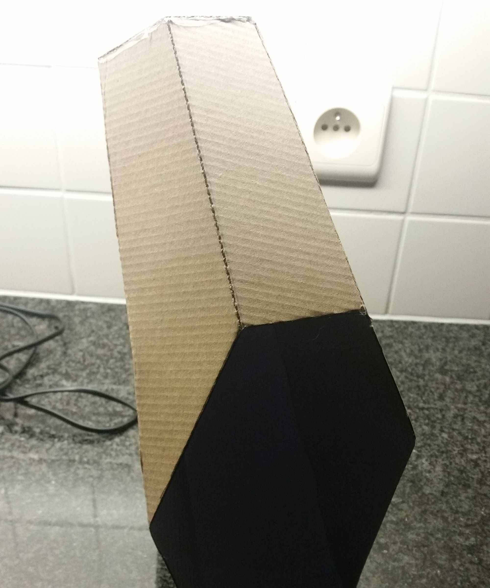 Cardboard Box Lamp : 8 Steps - Instructables
