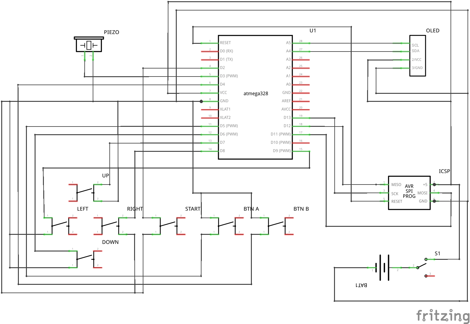 Arduino Pocket Game Console + A-Maze - Maze Game : 6 Steps (with ...