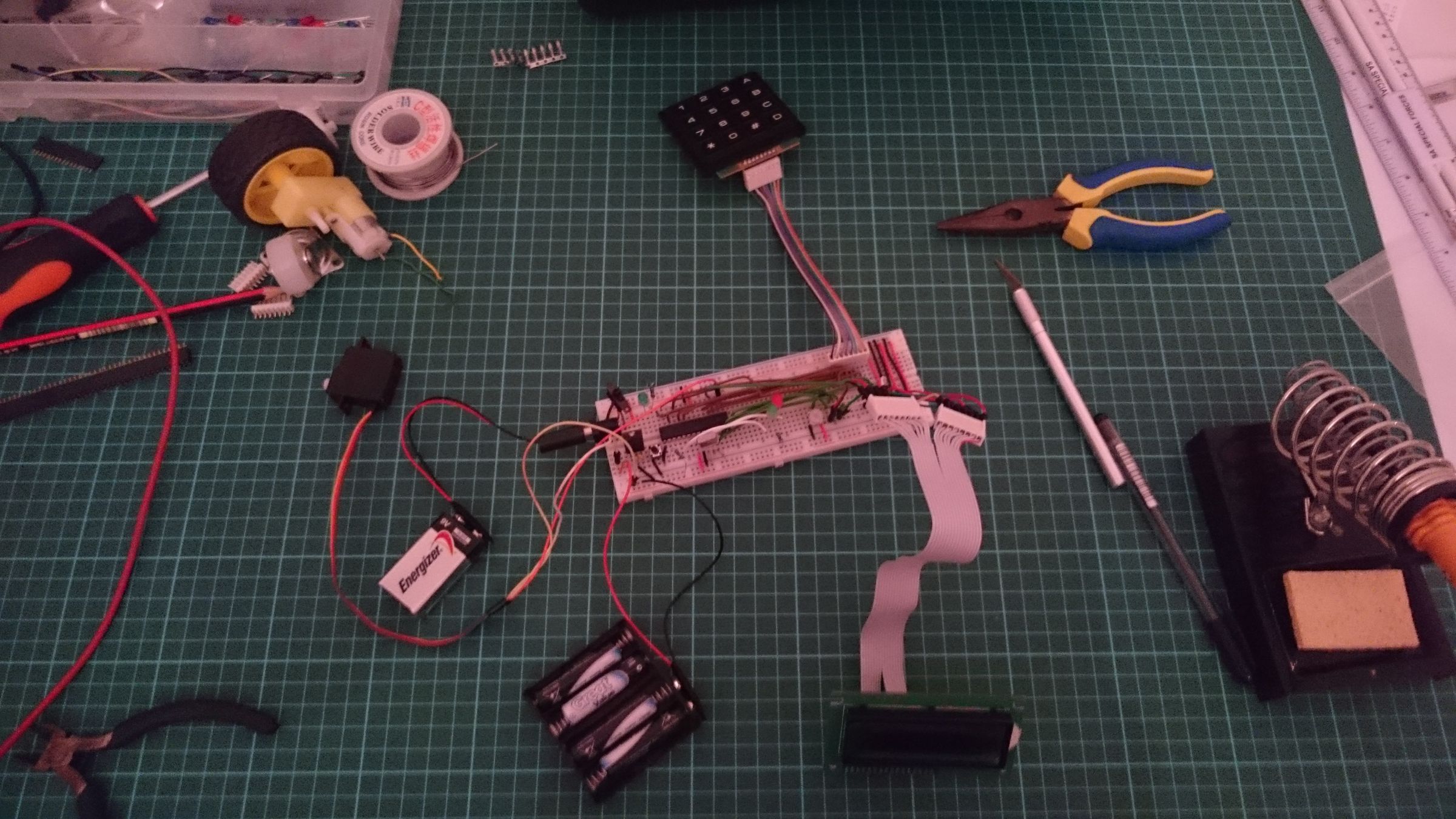 Arduino Fingerprint Door Lock (with Keypad and LCD) : 9 Steps (with ...