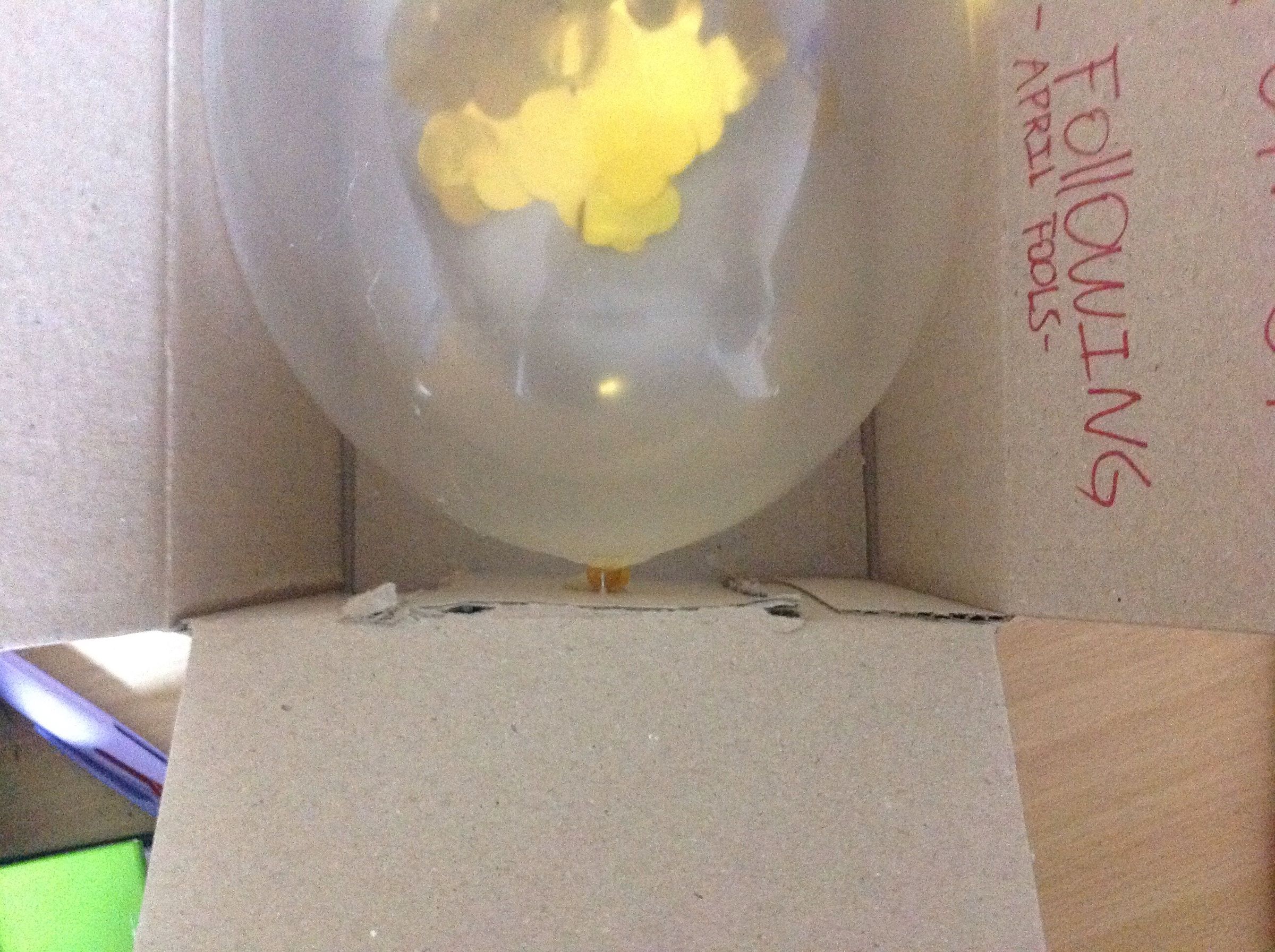 Cardboard Box Water Ballon Prank(super Simple) : 9 Steps - Instructables