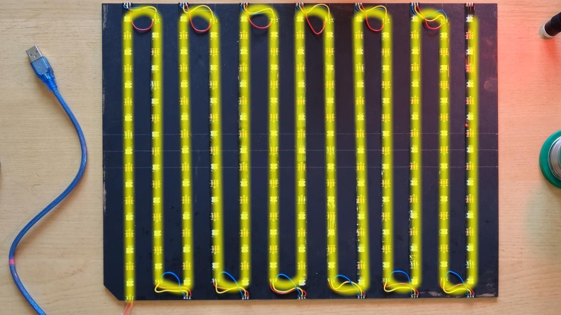 Hexagonal LED Display : 10 Steps (with Pictures) - Instructables
