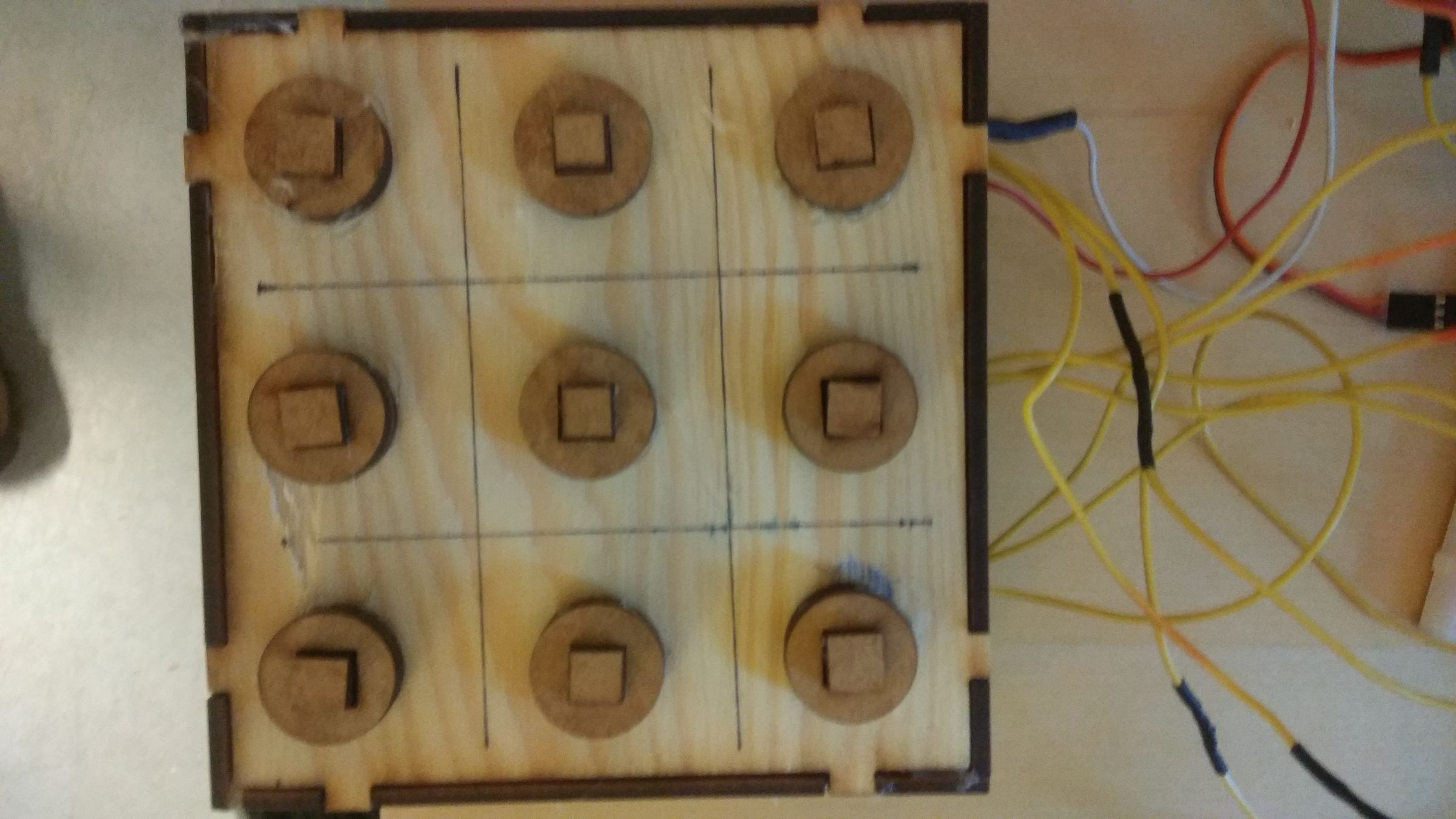 Interactive Tic-Tac Toe Game Controlled With Arduino : 6 Steps ...