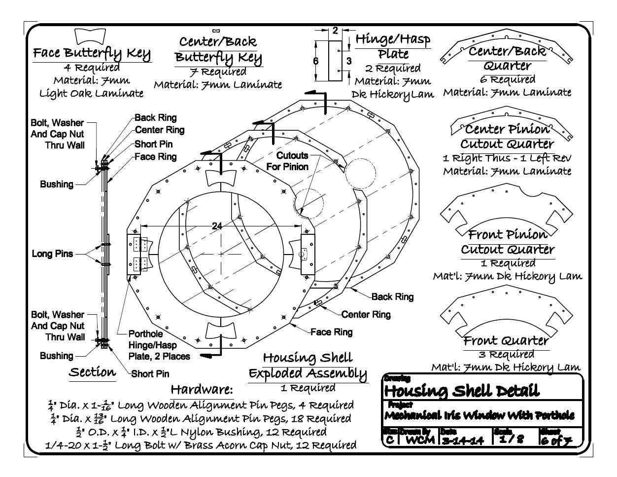 A Mechanical Iris Window With Porthole : 9 Steps (with Pictures ...