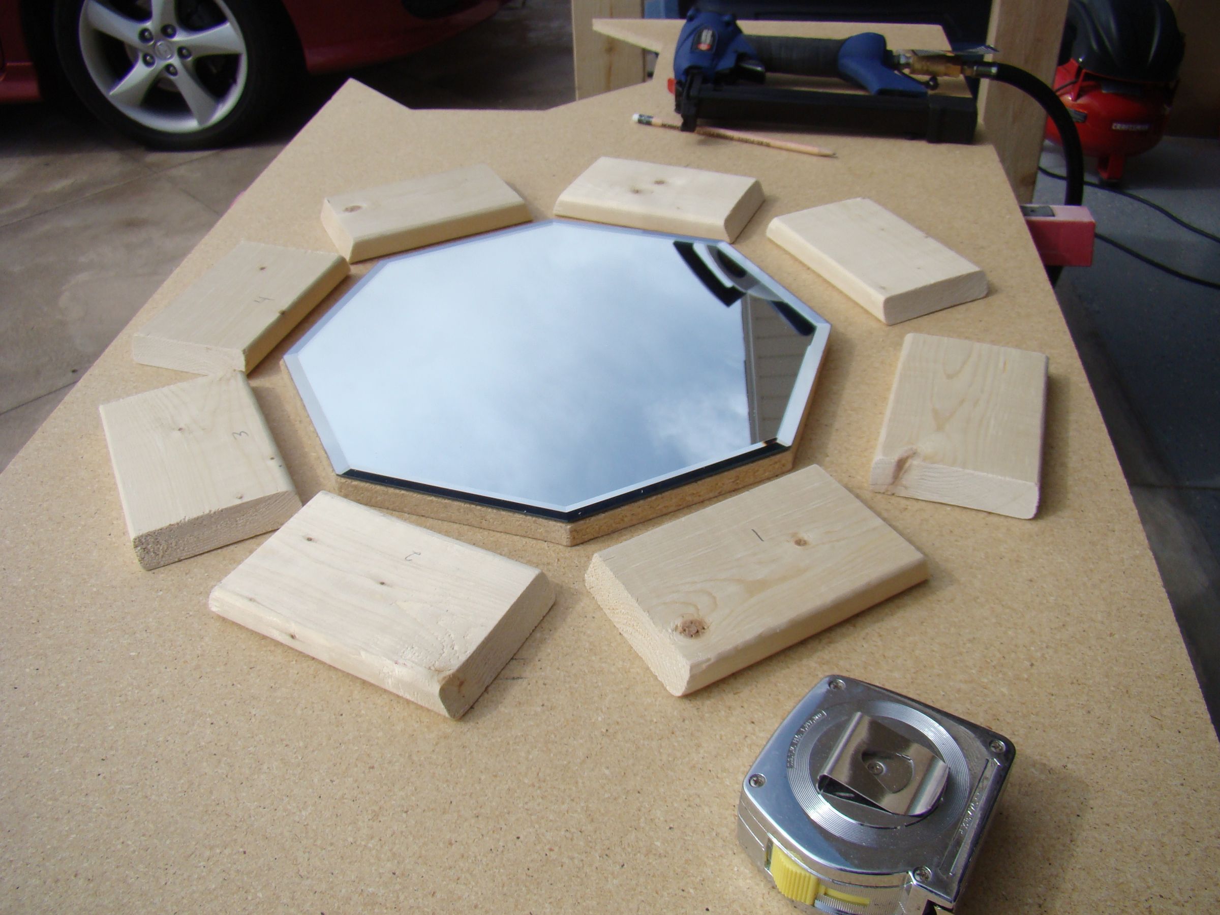 "Stone" Framed Octagon Mirror : 6 Steps (with Pictures) - Instructables