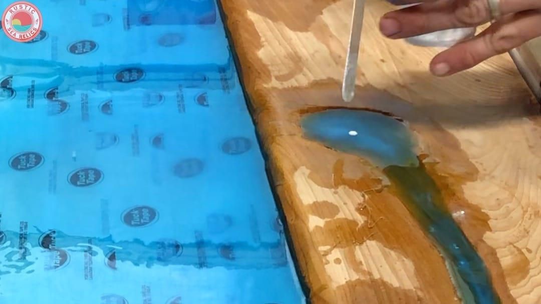 How to Make Epoxy Resin Ocean Art With Waves : 14 Steps (with Pictures ...