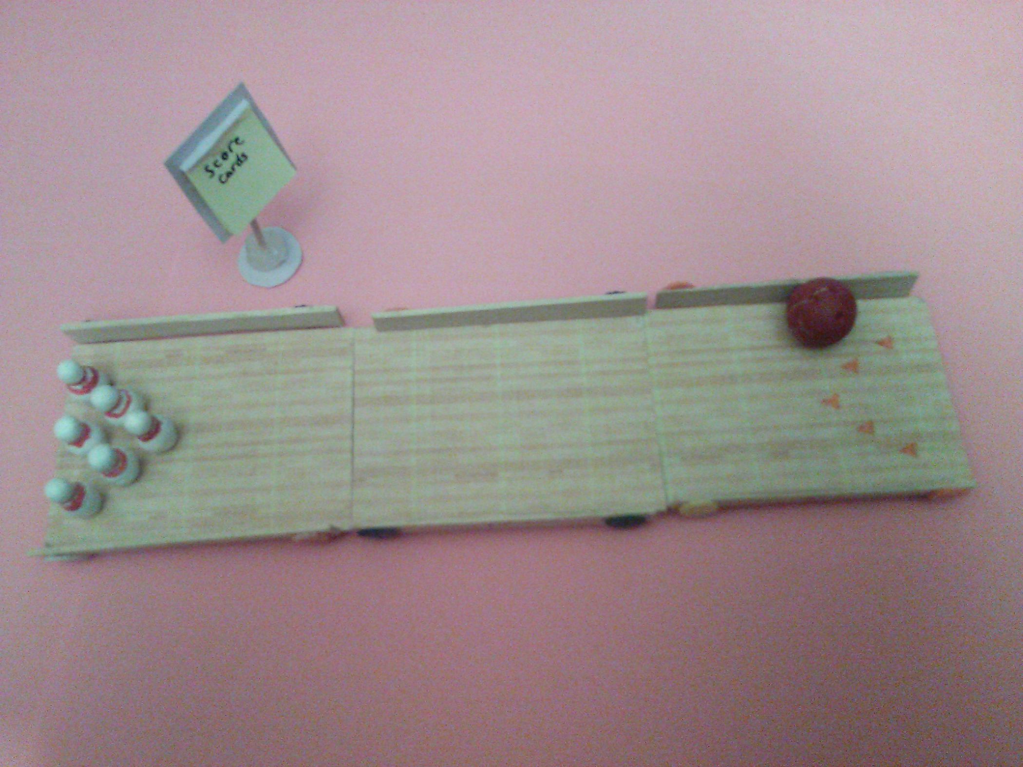 Mini Bowling Alley, Completely Collapsible : 6 Steps - Instructables