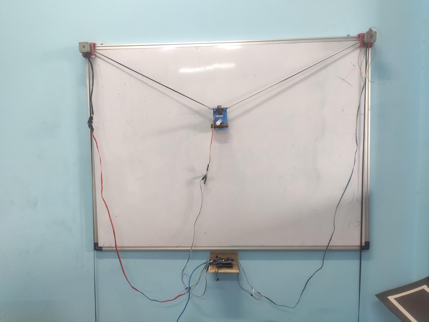 Vertical X Y Plotter Drawing Robot Arduino Plotter 6 Steps