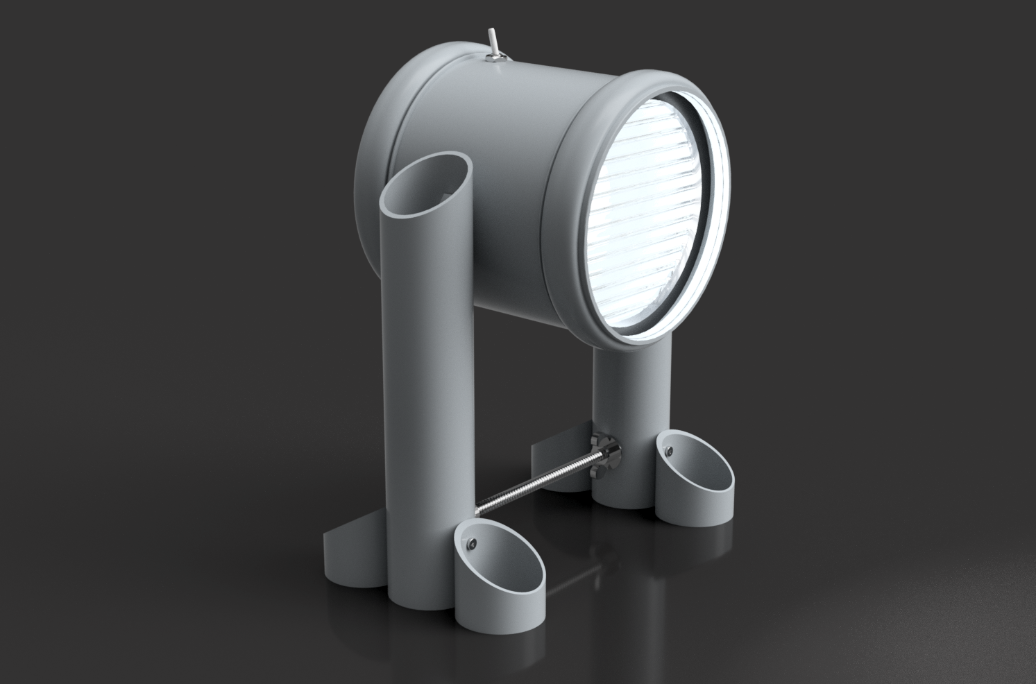 Plastic Pipe Lamp - LED 12V 4W - ("Drainpipe Lamp") : 9 Steps (with ...