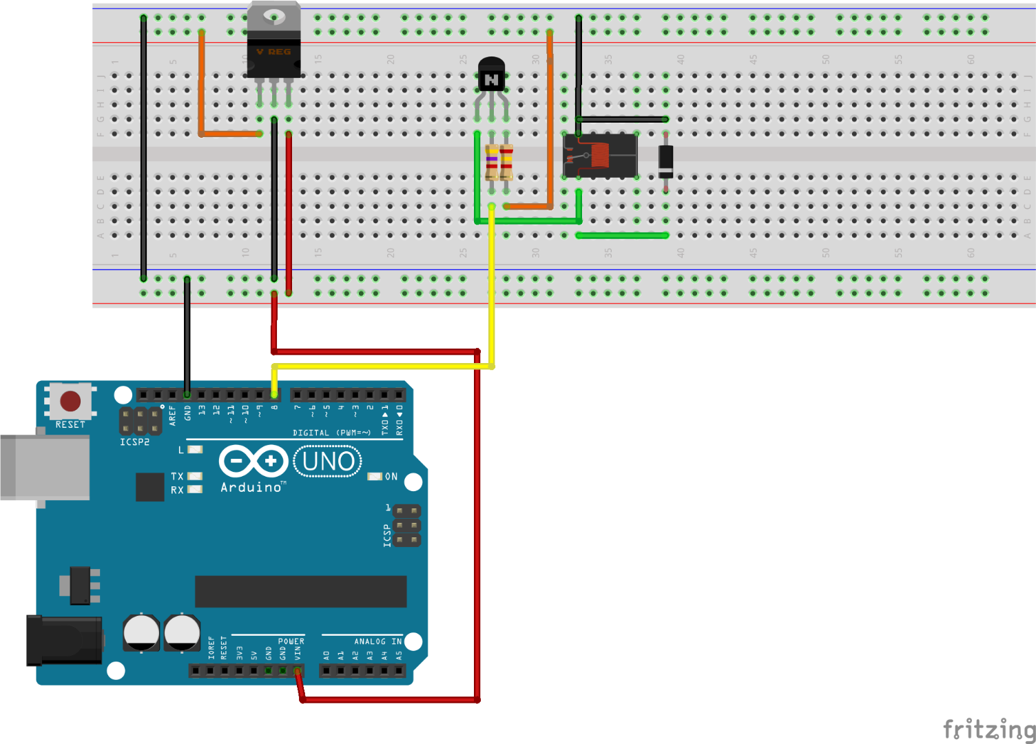 How to Use 12V Relais on Arduino - Instructables