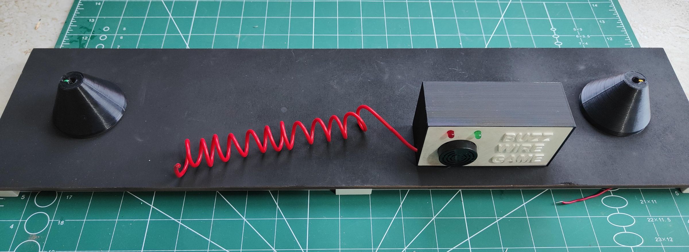 DIY Arduino Controlled Buzz Wire Game : 19 Steps (with Pictures ...