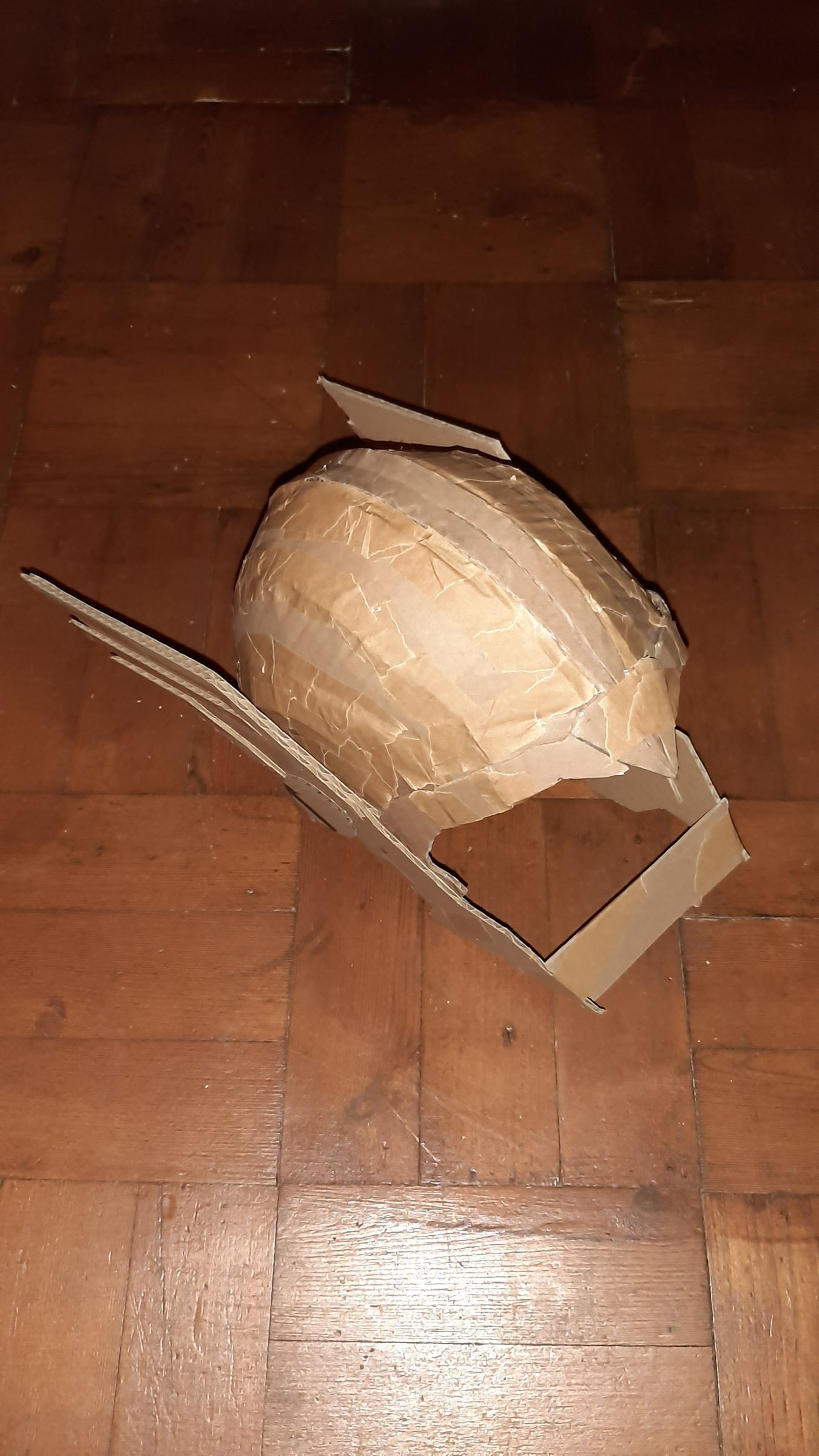 Cardboard Stormbreaker and Thor:Ragnarok Helmet : 5 Steps - Instructables