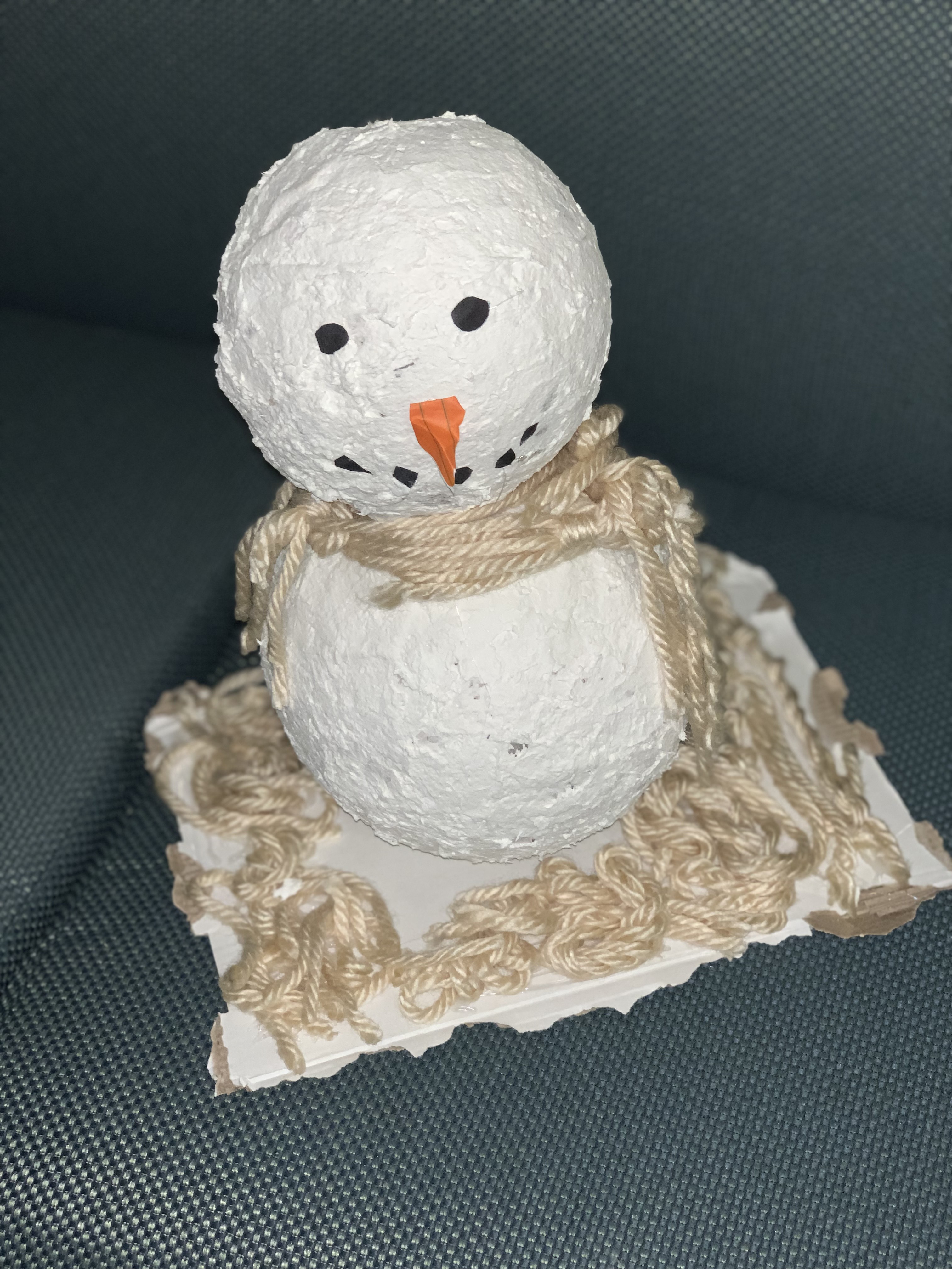 Mache Snowman : 10 Steps - Instructables