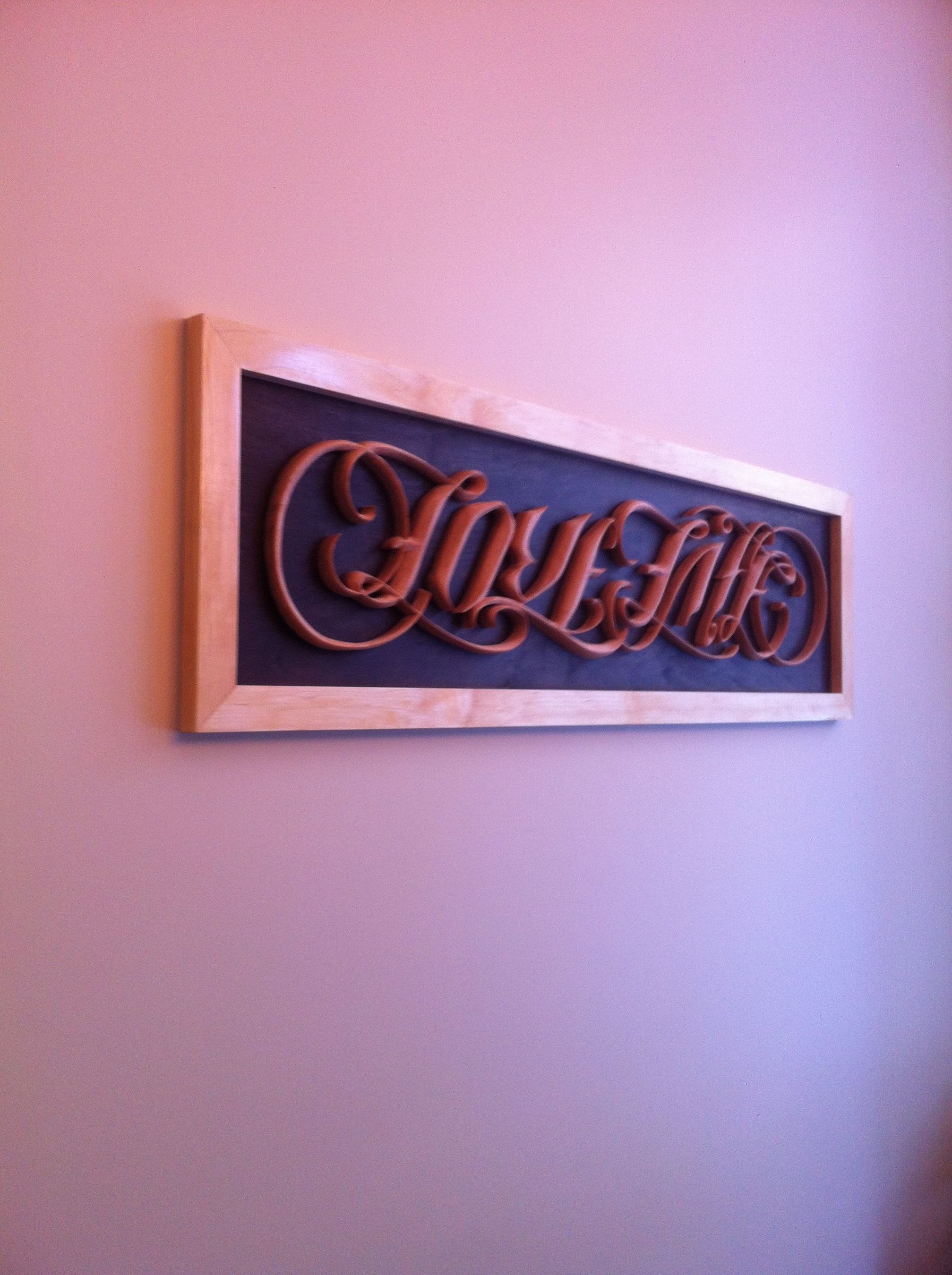 Ambigram Sign : 6 Steps - Instructables