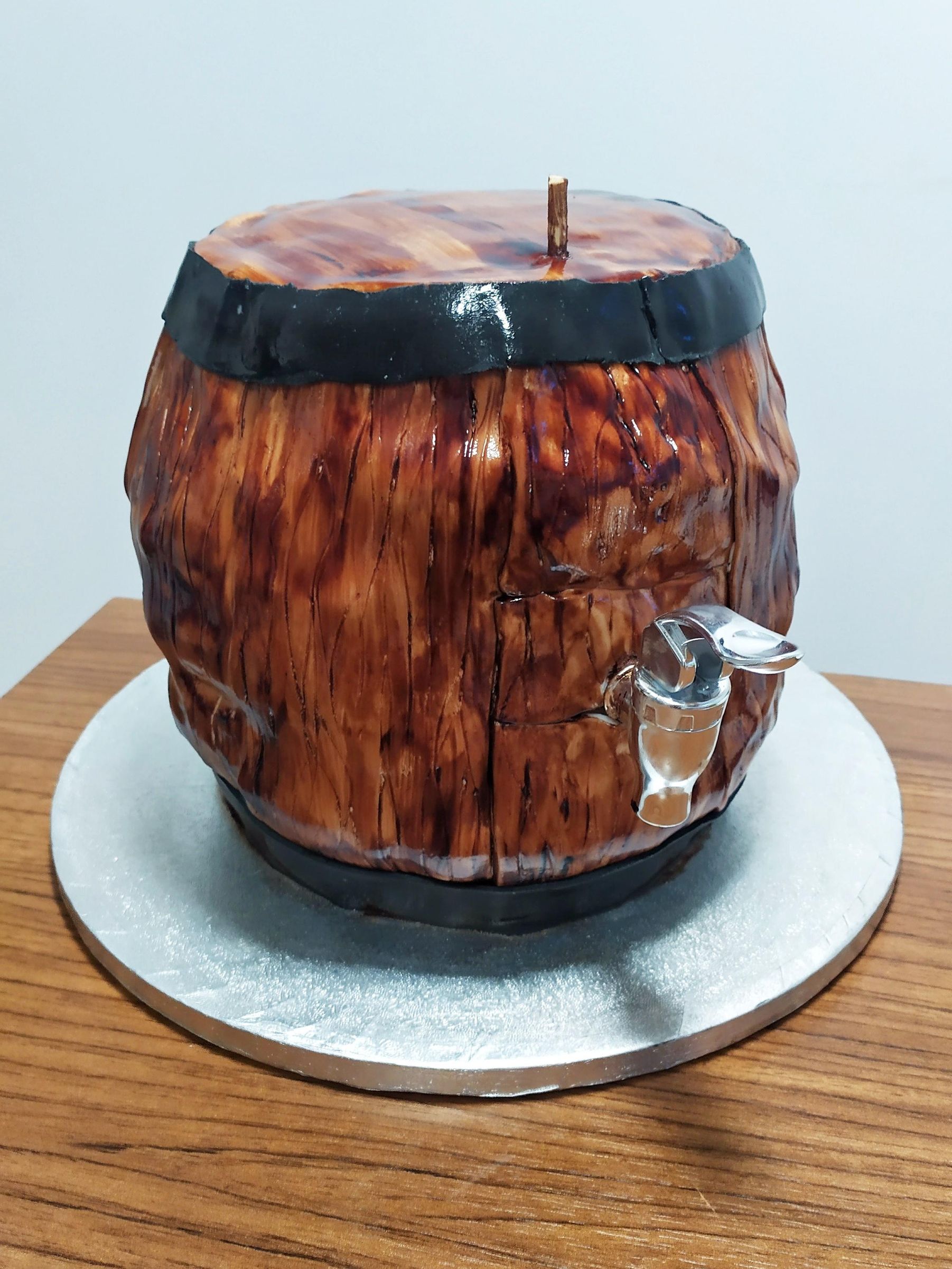 Wine Barrel Cake With a Working Tap : 16 Steps (with Pictures ...
