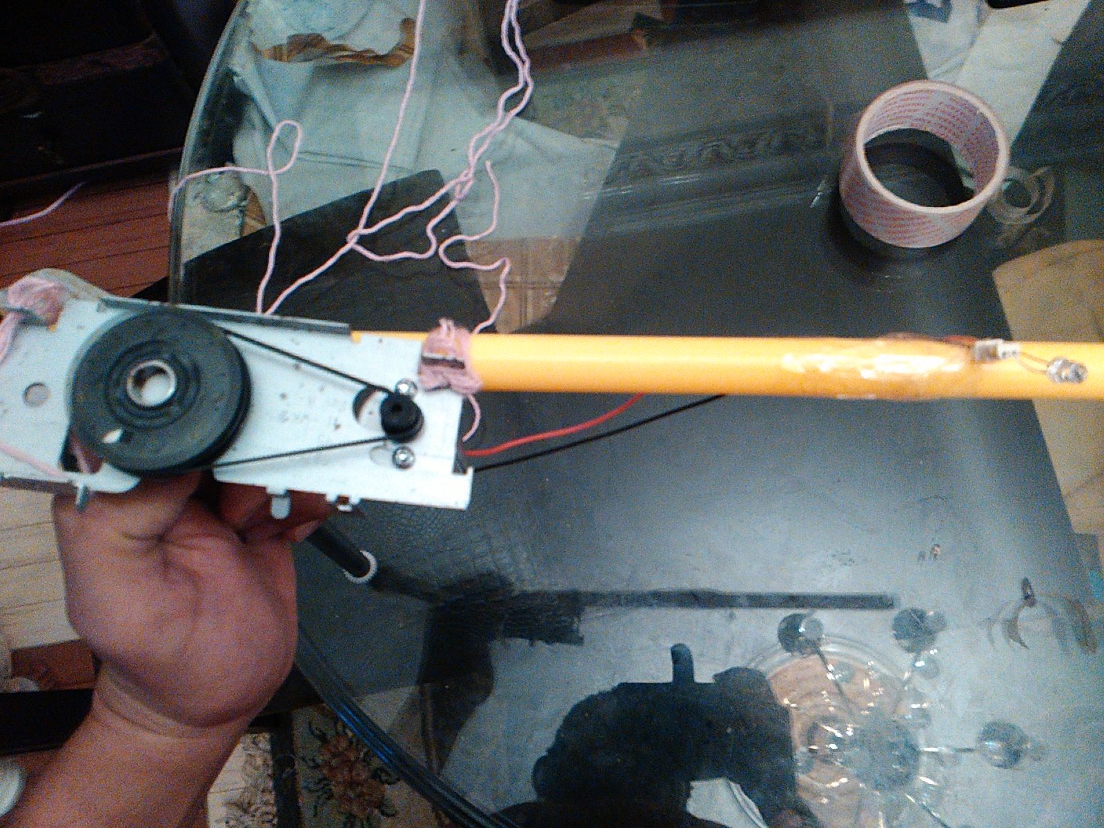Self Powered Rotating POV Motor Generator : 3 Steps (with Pictures ...