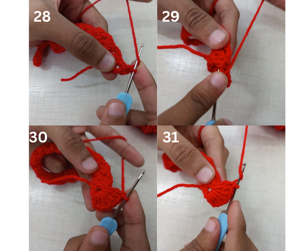Easy Crochet Flower Tutorial | Beginner-Friendly Pattern : 7 Steps ...