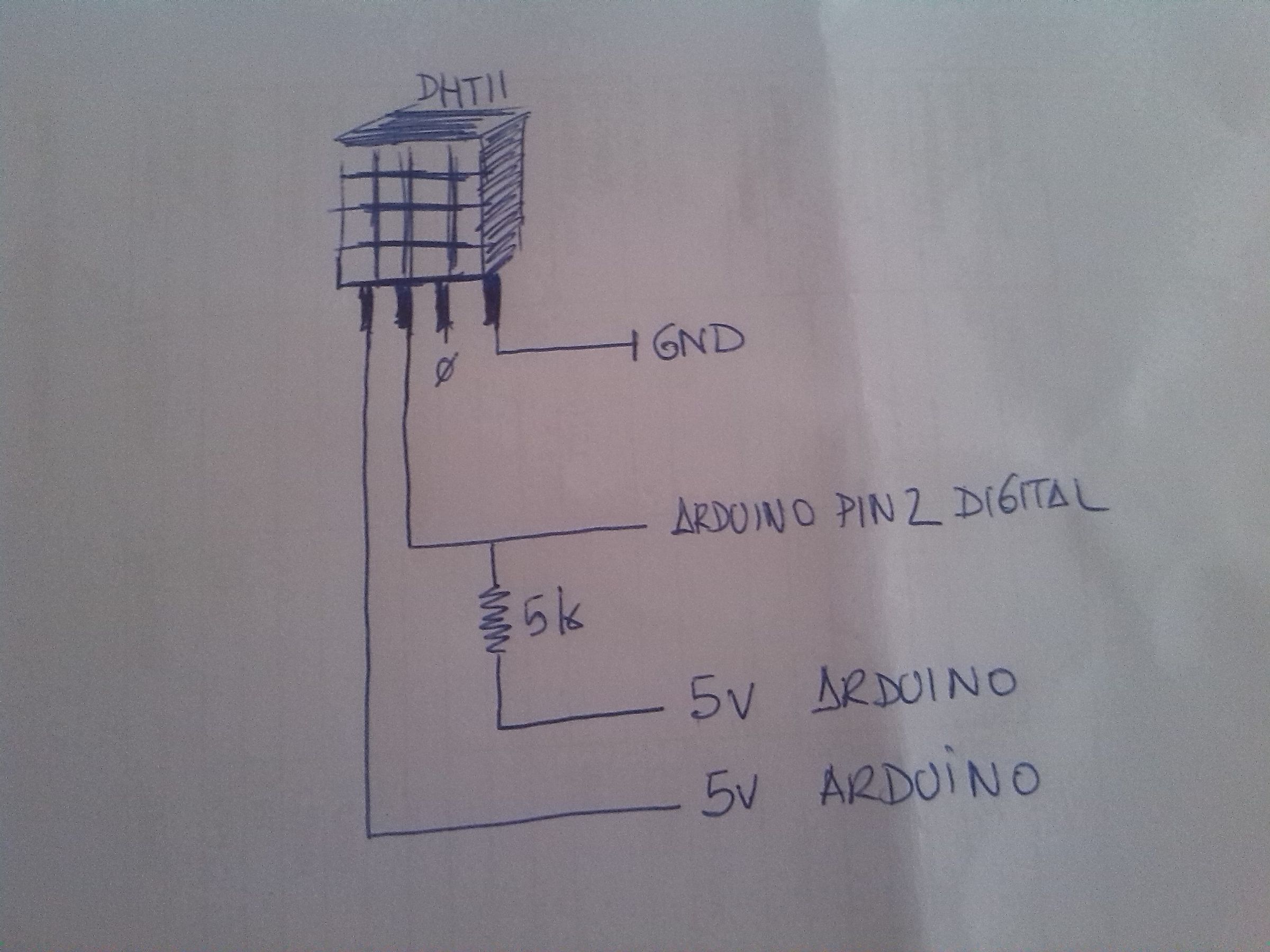 Arduino - Two 7 LED Segments + DHT11 Temperature & Humidity Sensor : 6 ...