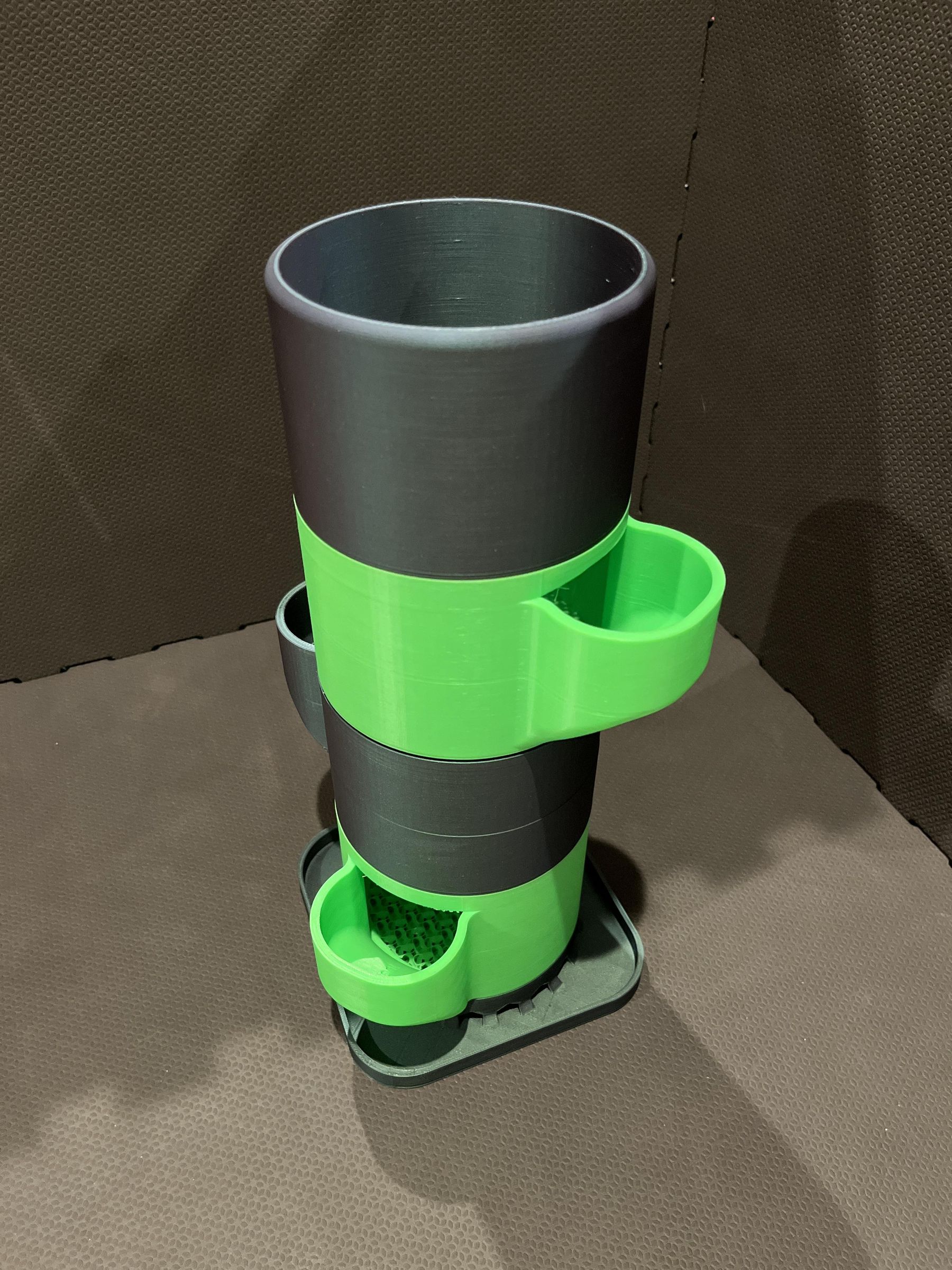 Mini Cascade Vertical Garden – a Modular, Water-Smart Growing System | 3D Printed With Minimal ...