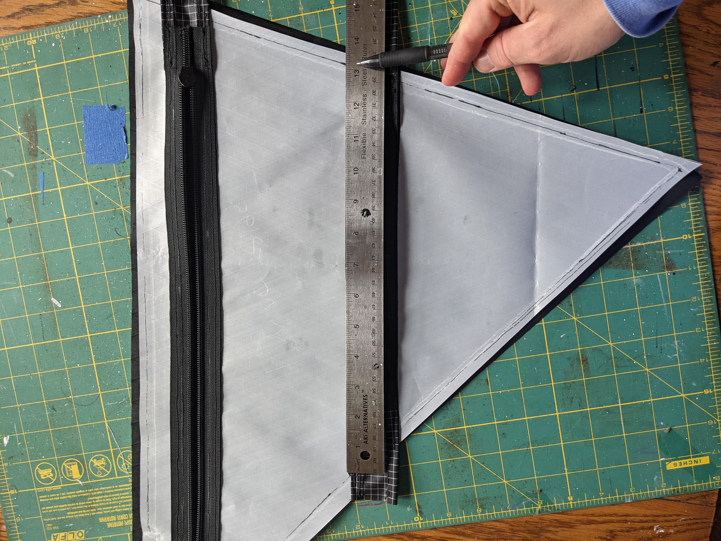 Bicycle Frame Bag for Bike Packing Hooligans : 5 Steps (with Pictures ...