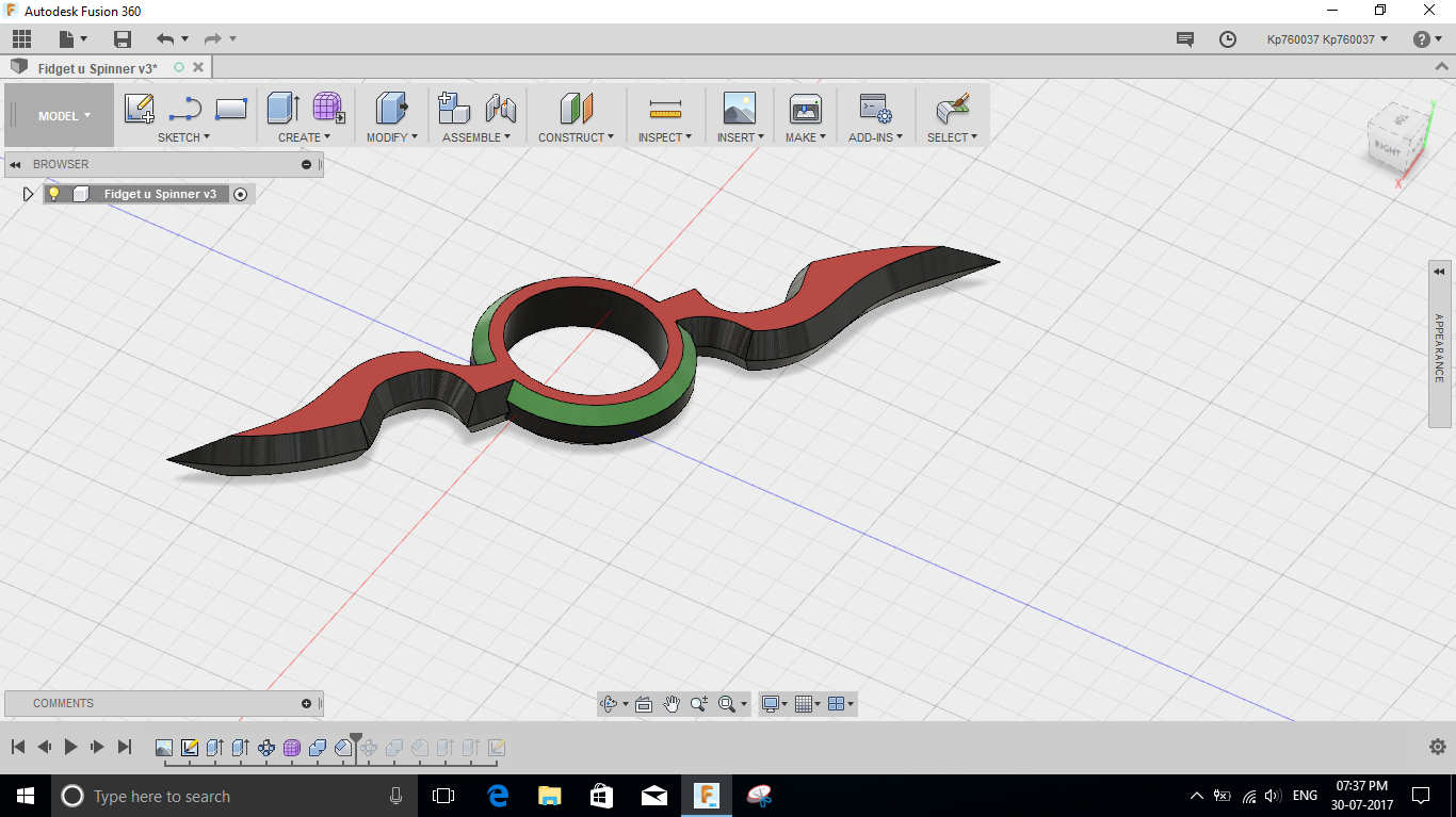 Fidget U Deadly Spinner - Instructables
