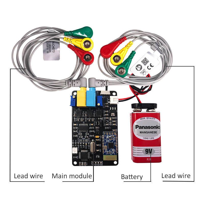 Two Channel EMG Sensor: 6 Steps