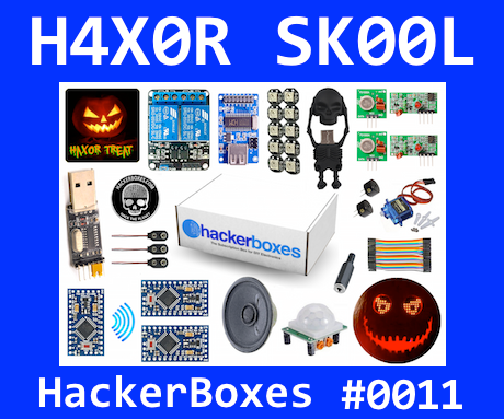 HackerBoxes 0011: HAX0R TREAT : 17 Steps - Instructables
