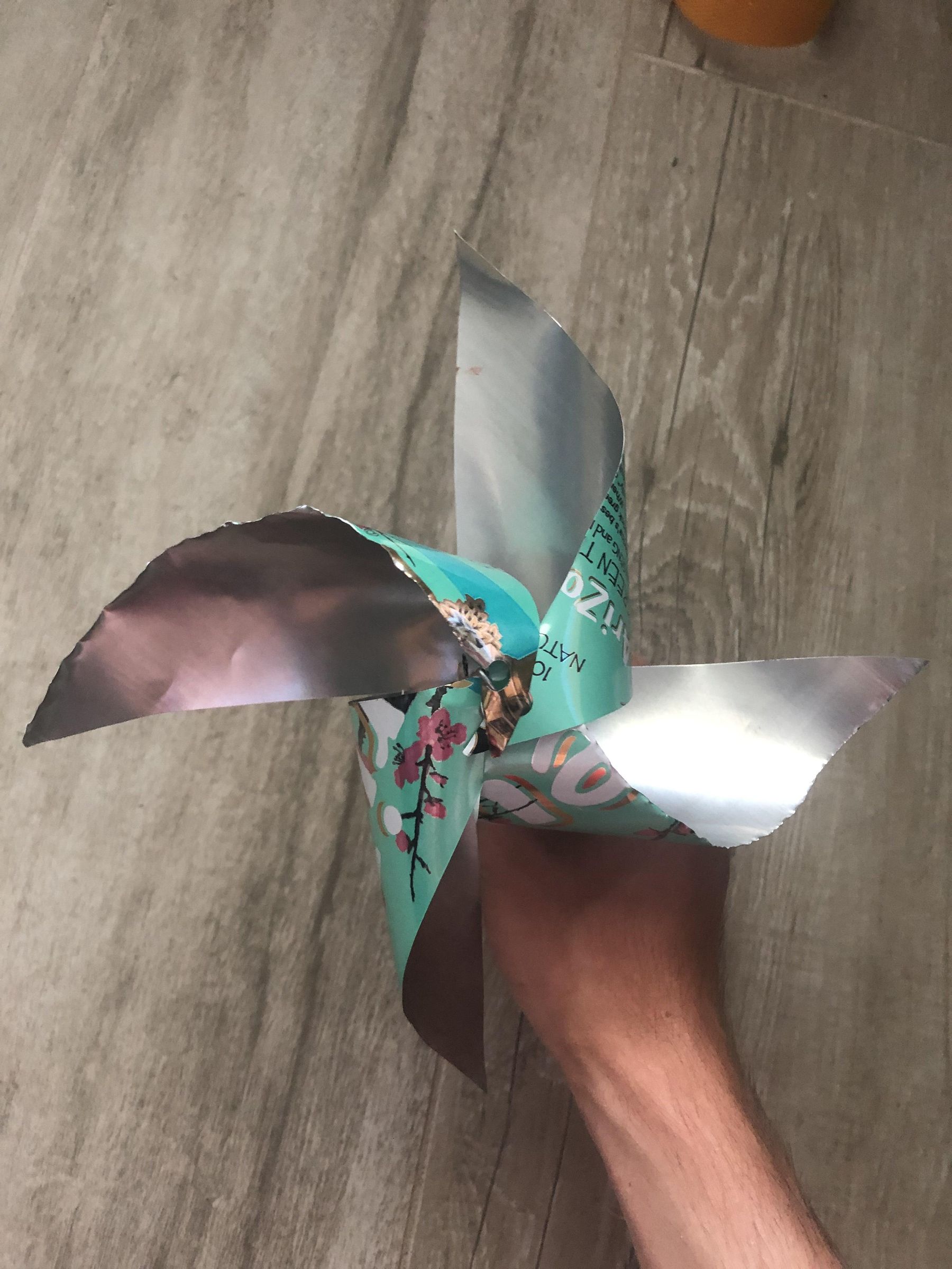 Soda Can Pinwheel : 13 Steps - Instructables