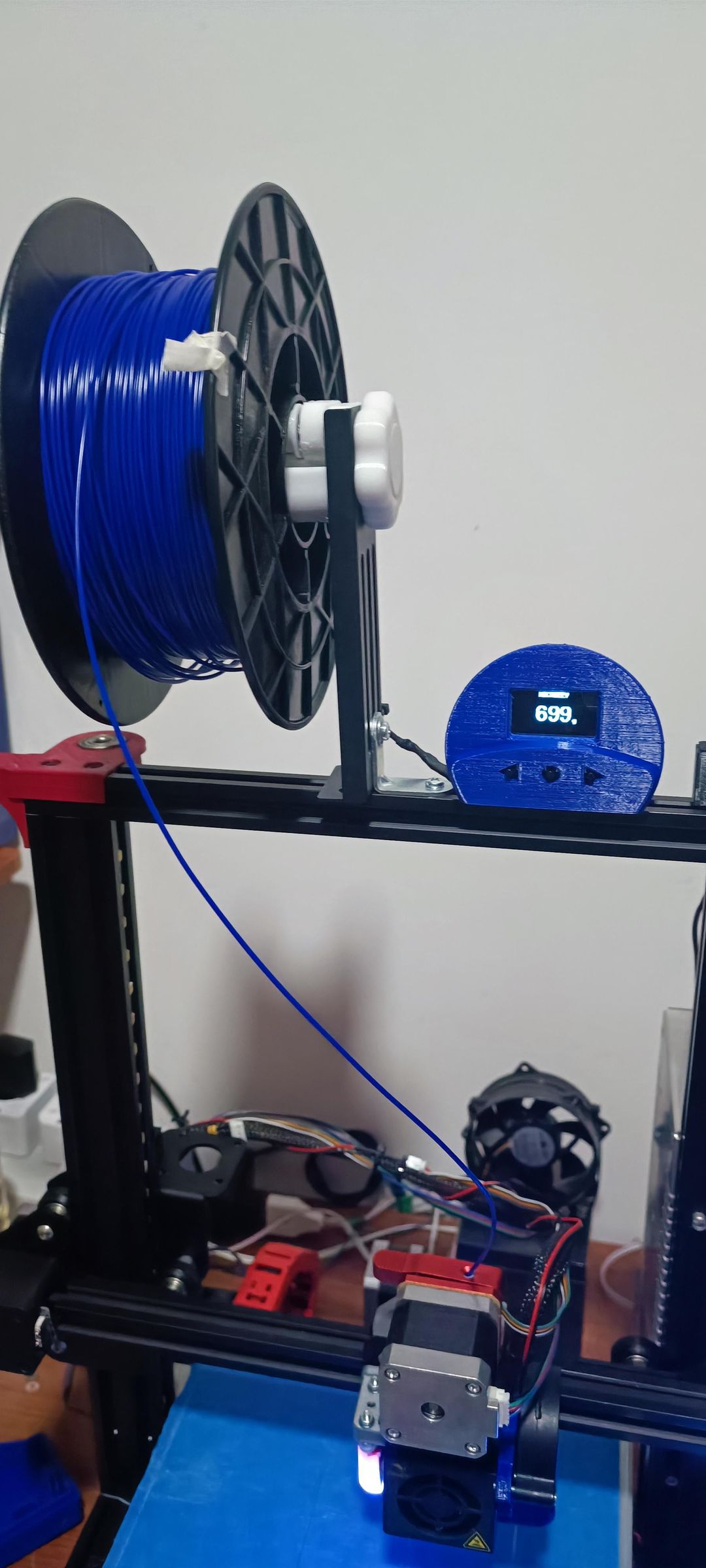 Digital Spool Holder (with Scale) : 5 Steps (with Pictures) - Instructables