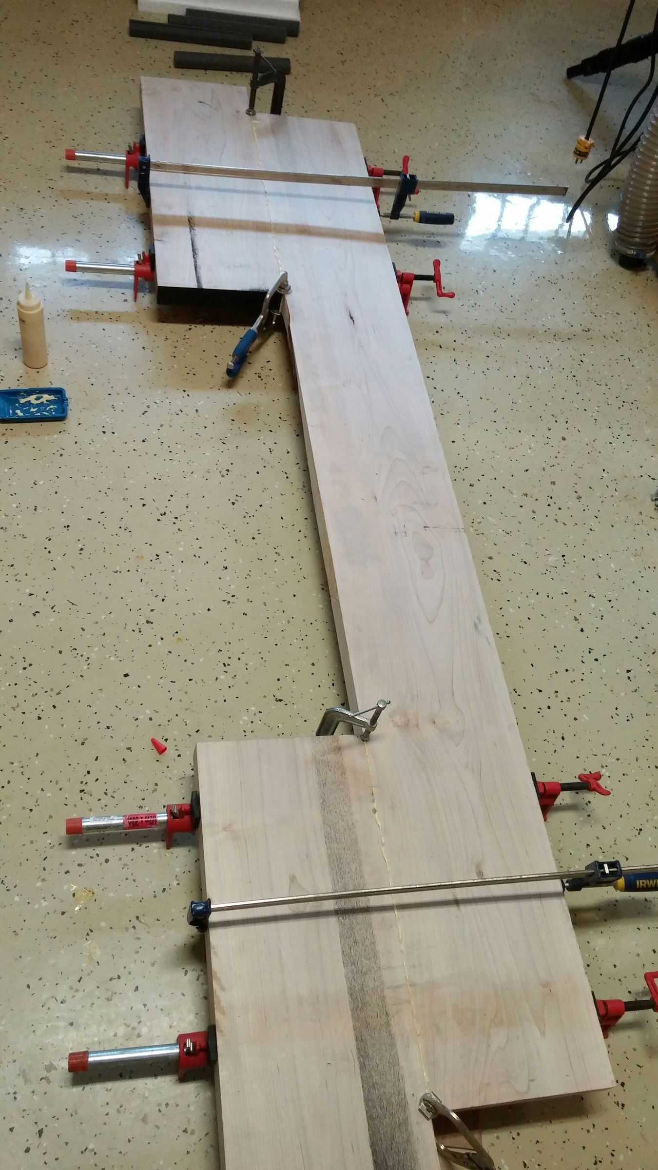 Trestle Table With Floating Arched Stretcher : 22 Steps (with Pictures ...