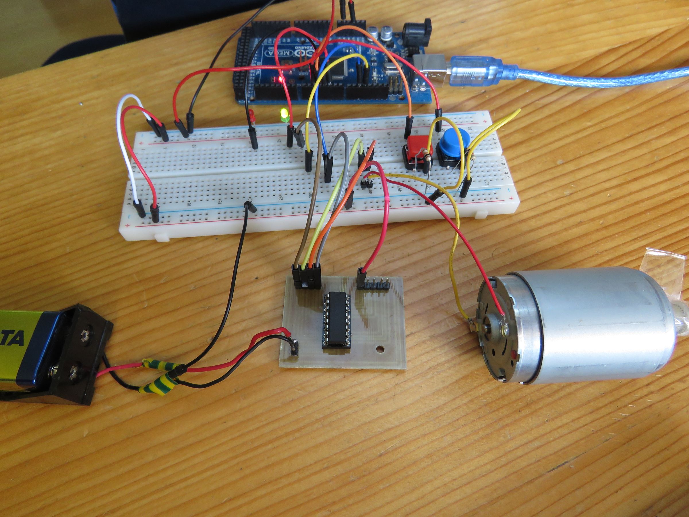 Controlling DC Motors With Arduino and L293 : 5 Steps (with Pictures ...