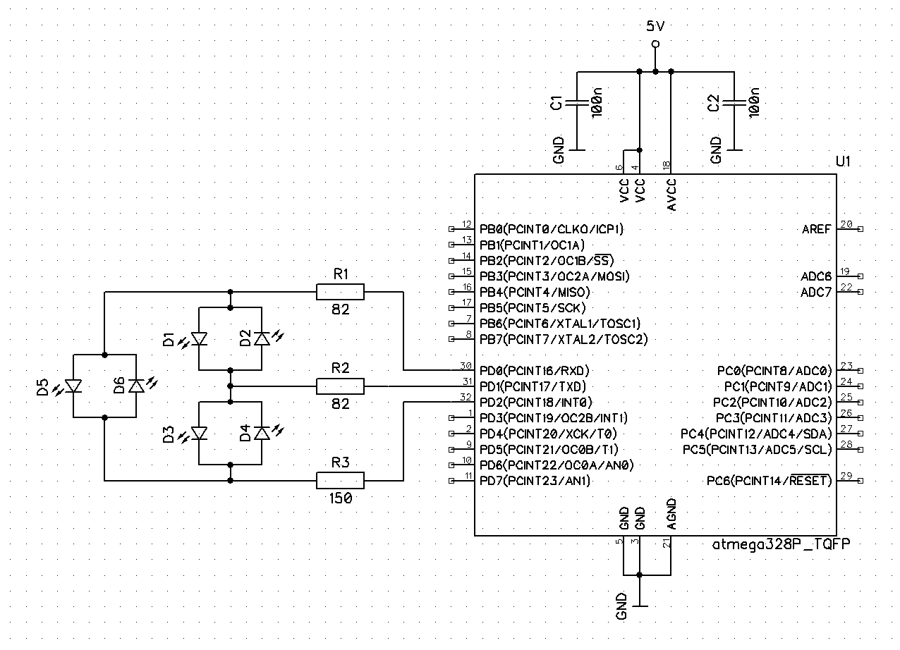 Practical Guide to LEDs 4 - Matrix & Multiplexing : 6 Steps (with ...