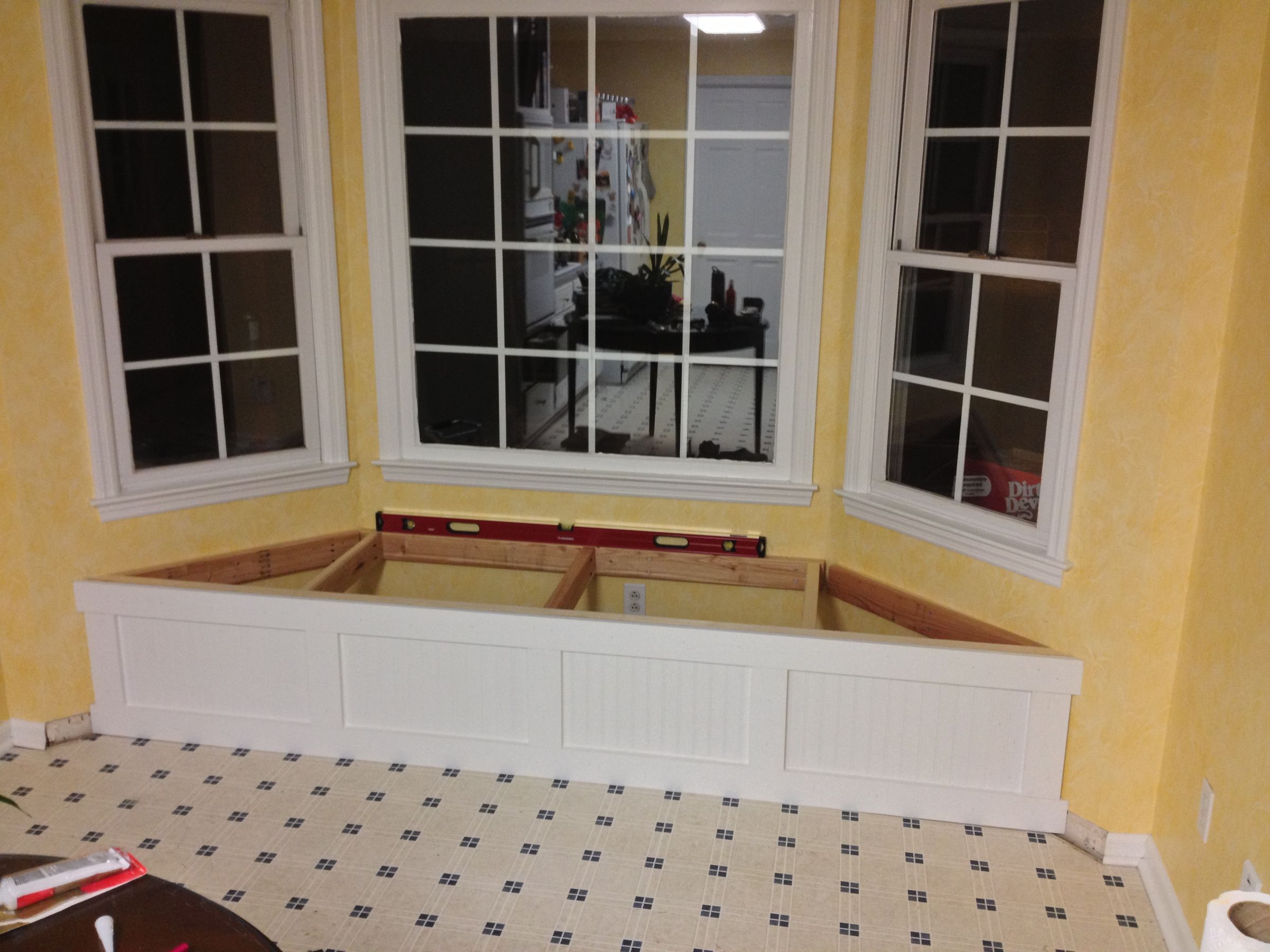 Simple Window Seat Installation
