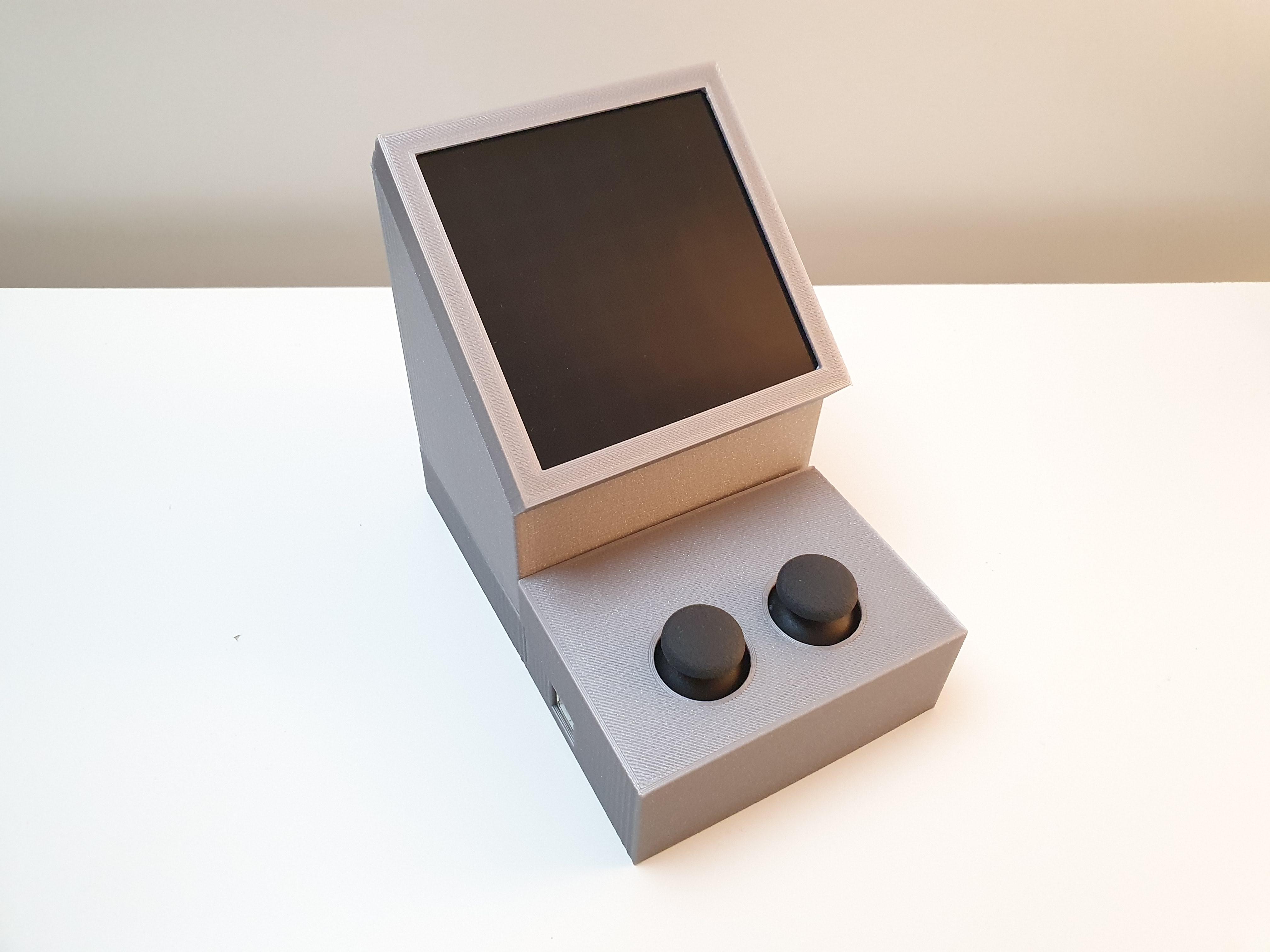 Complete Arduino-based 3D-printed Battery-powered Mini Retro Arcade ...