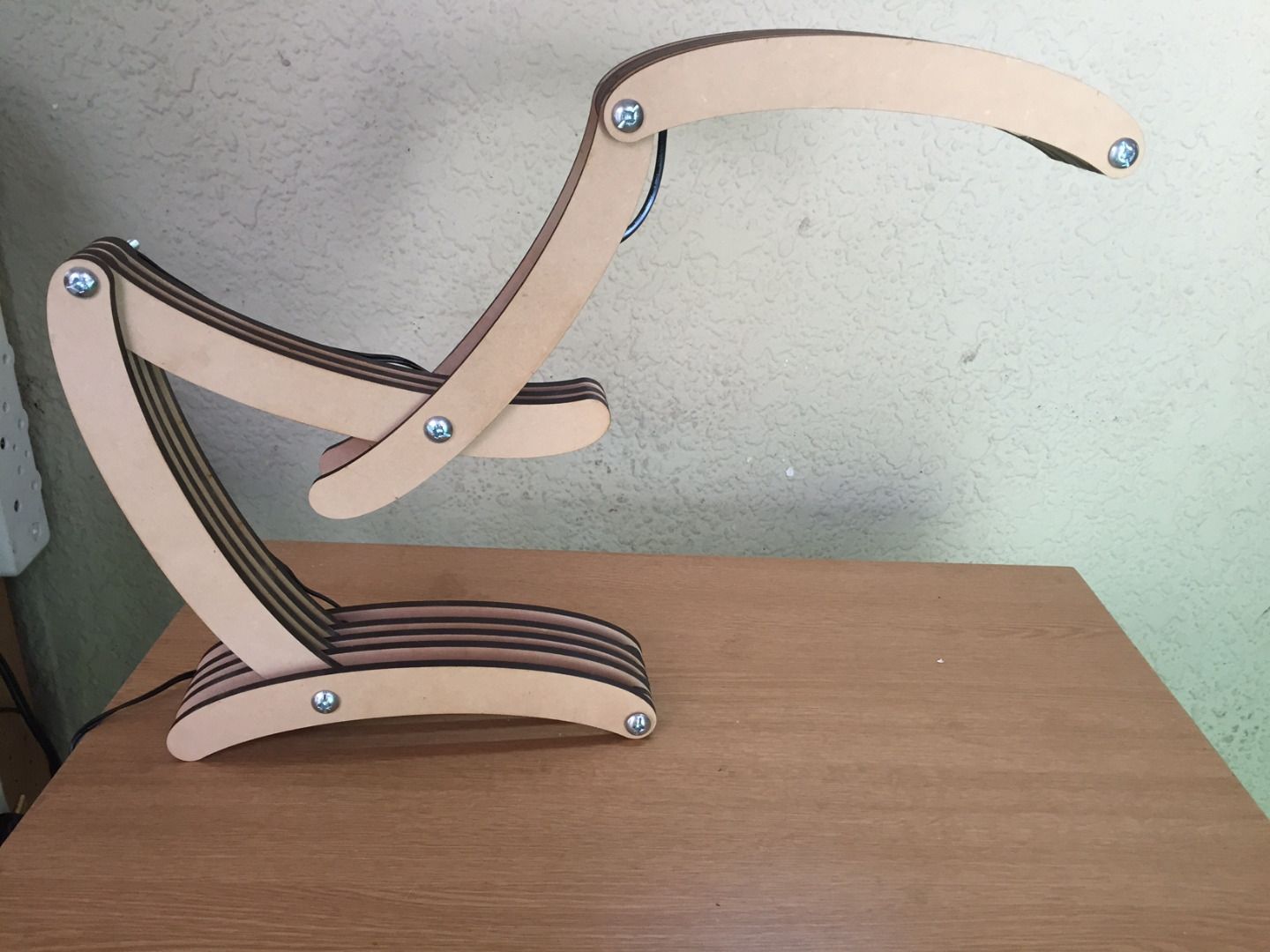 Laser-cut Desktop Lamp (LED) : 9 Steps (with Pictures) - Instructables
