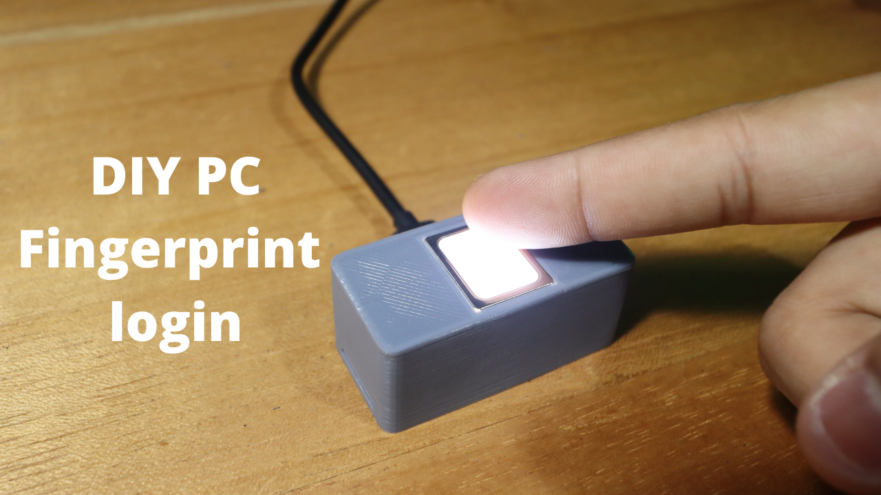 DIY Fingerprint Login for Any Computer (xiao + Arduino + Gt521f32) : 7 Steps (with Pictures ...