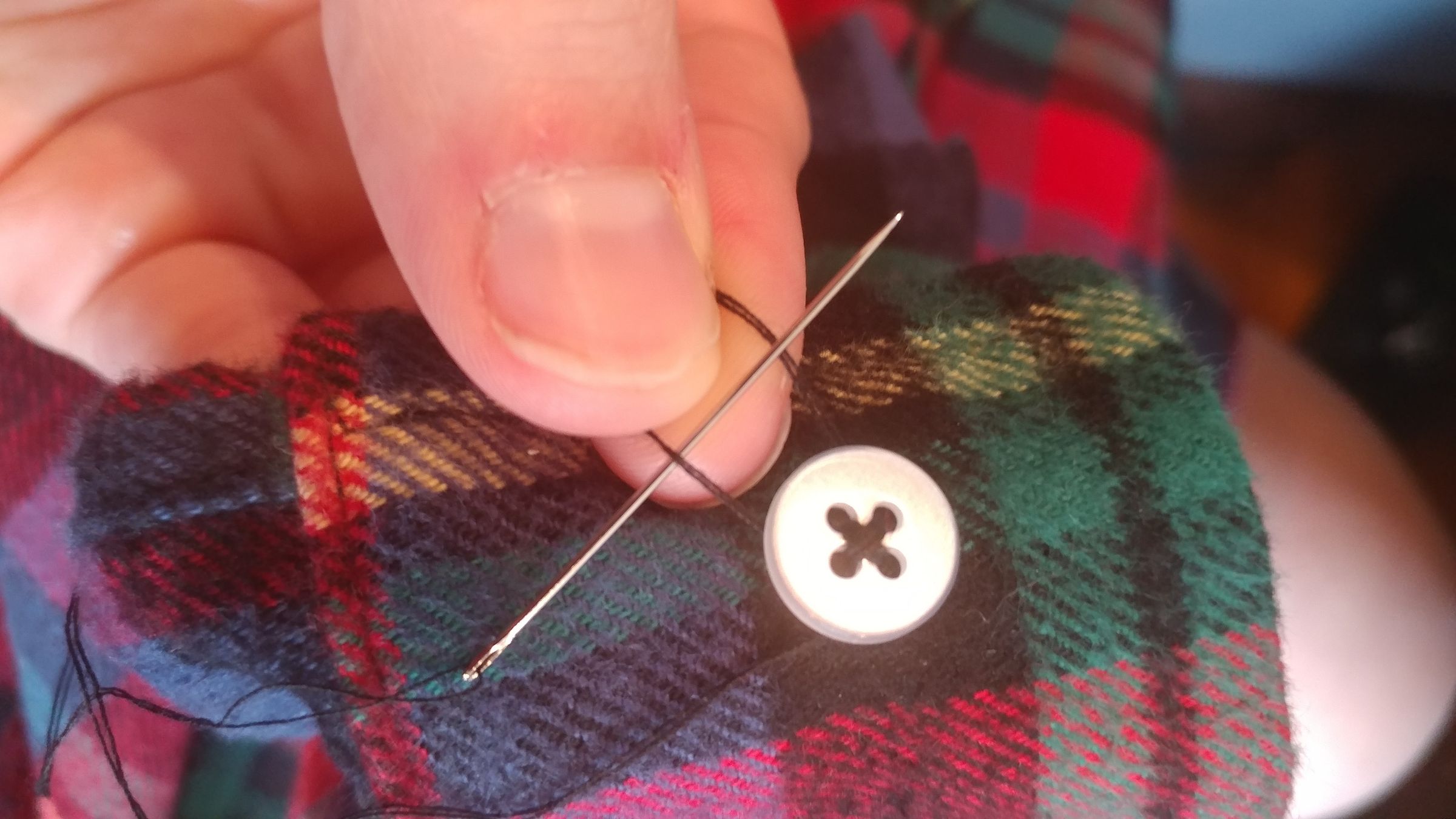 DIY Button Repair : 6 Steps (with Pictures) - Instructables