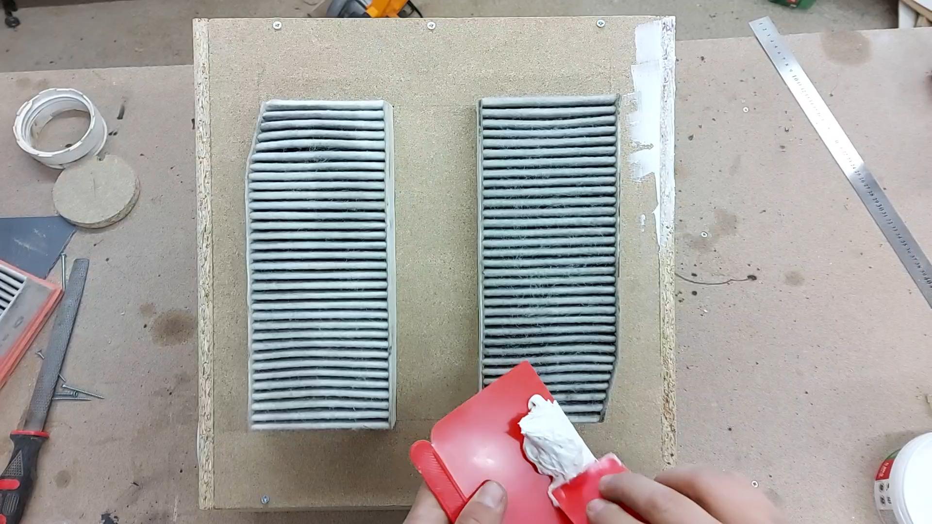 Workshop Air Filter With Old Car Filter : 11 Steps (with Pictures ...