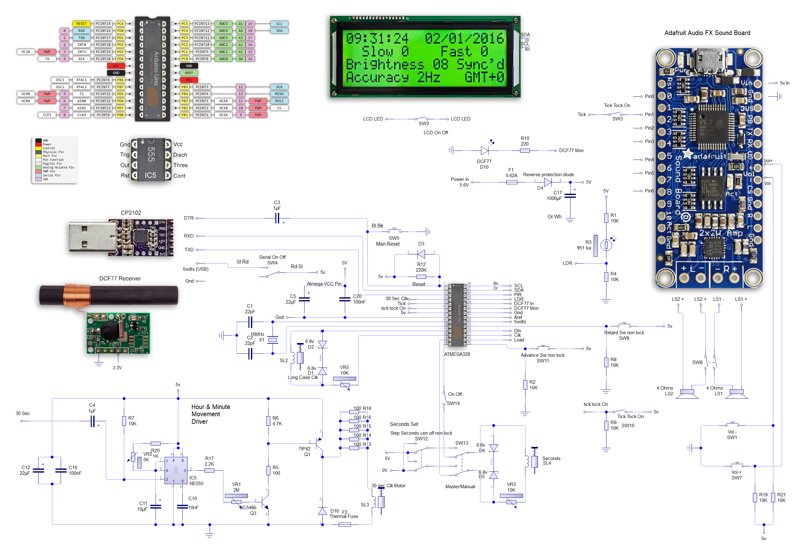 Arduino DCF77 Pulse Clock : 13 Steps (with Pictures) - Instructables