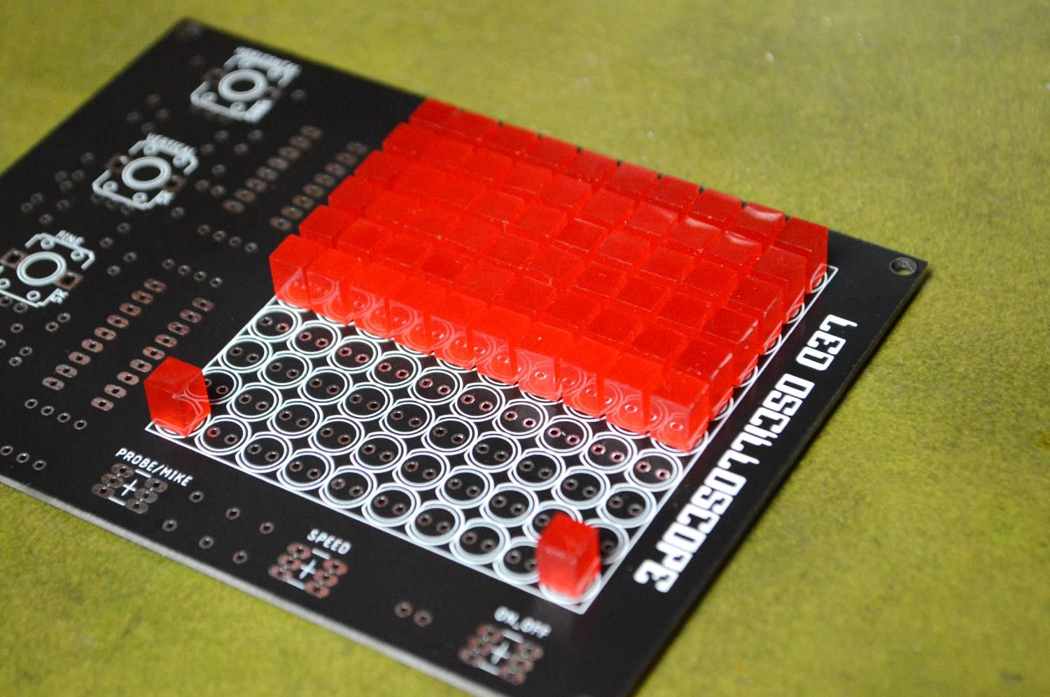 100 LED Oscilloscope : 12 Steps (with Pictures) - Instructables