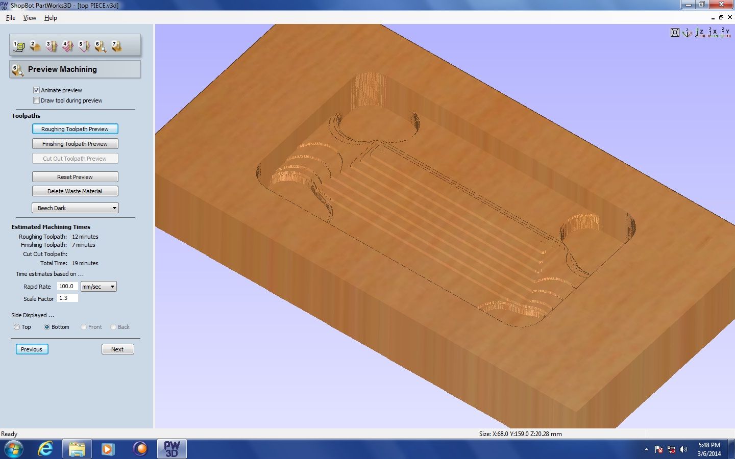 Sunglass Case - 3D Surfacing With CNC Router : 18 Steps (with Pictures ...