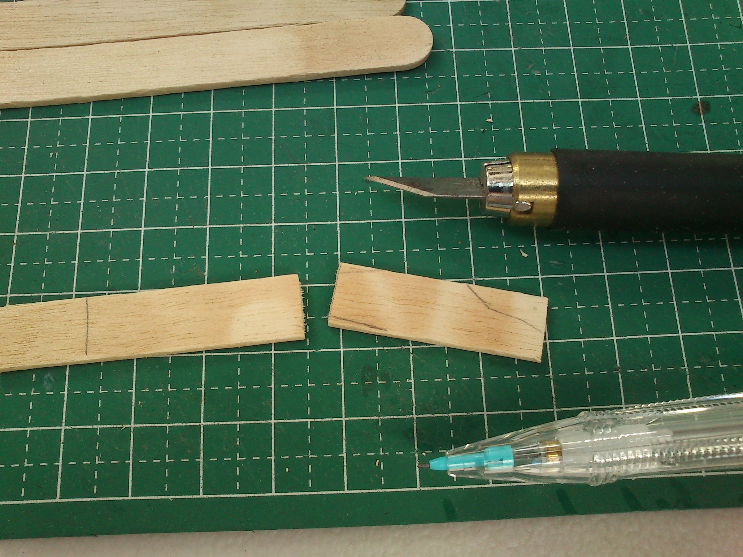 Mini UFO Interceptor Popsicle Stick Model : 9 Steps (with Pictures ...