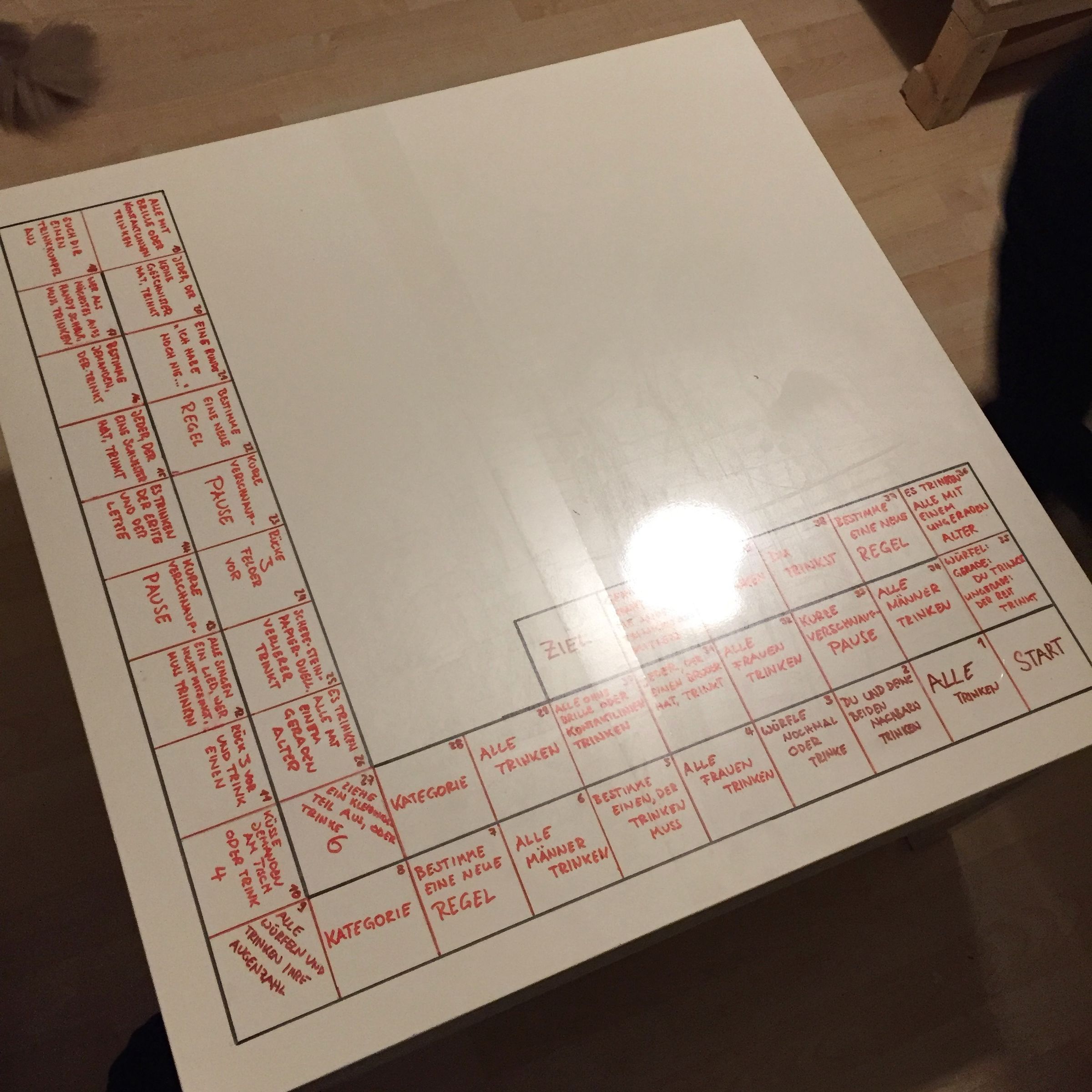 Drinking Game Table : 5 Steps - Instructables